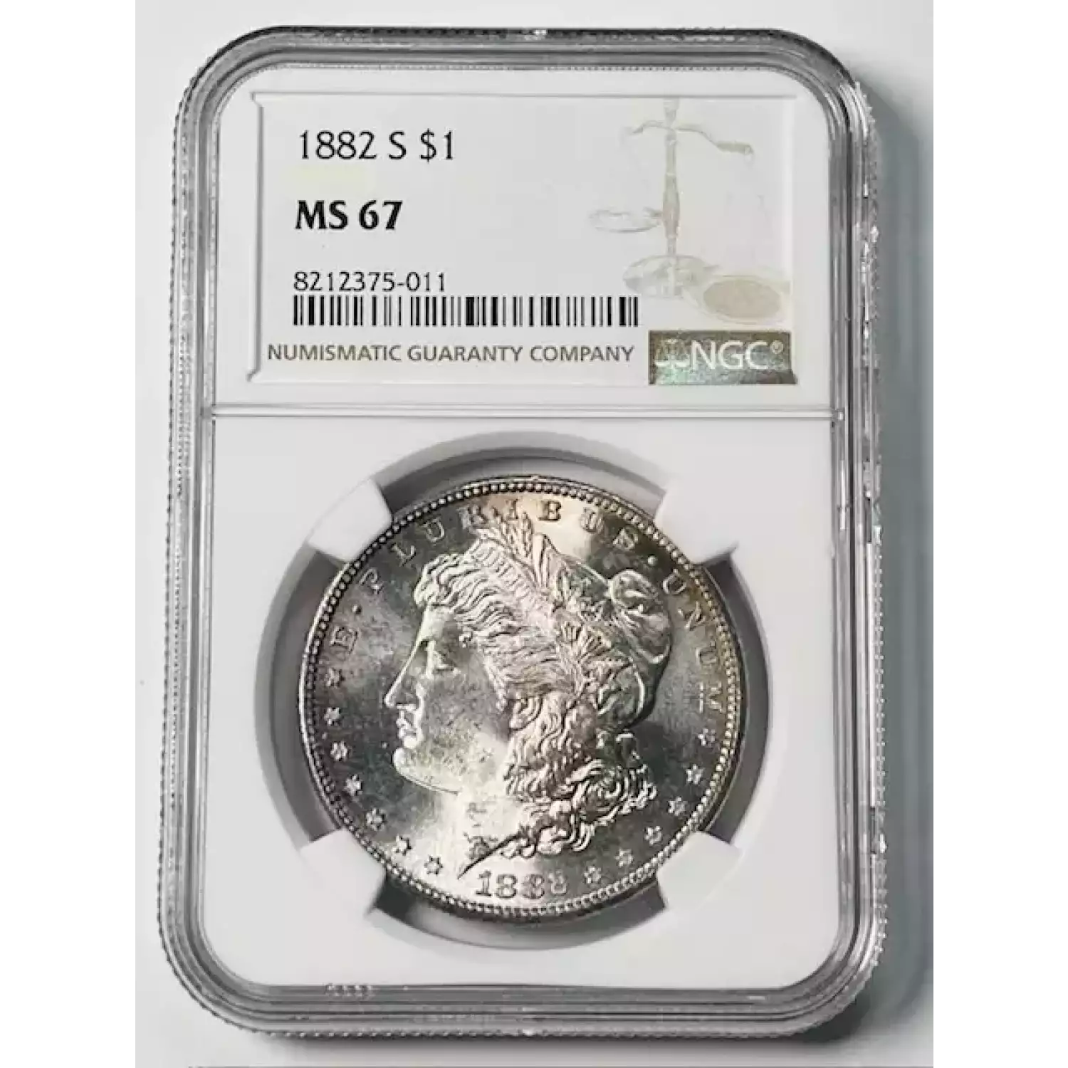 1882-S Morgan Silver Dollar NGC MS-67 - Bob Paul Rare Coins