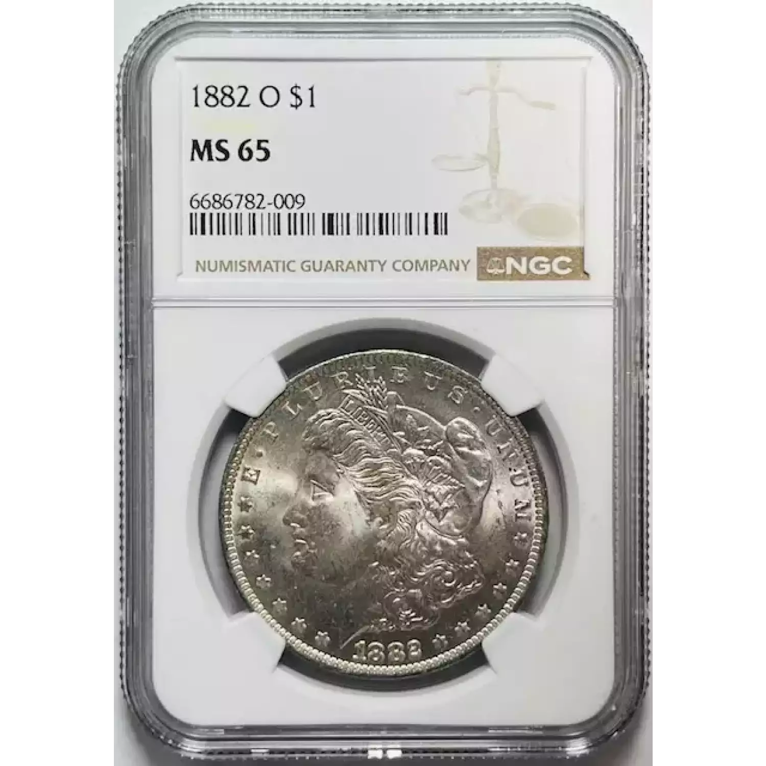 1882-O Morgan Silver Dollar NGC MS-65 - Bob Paul Rare Coins