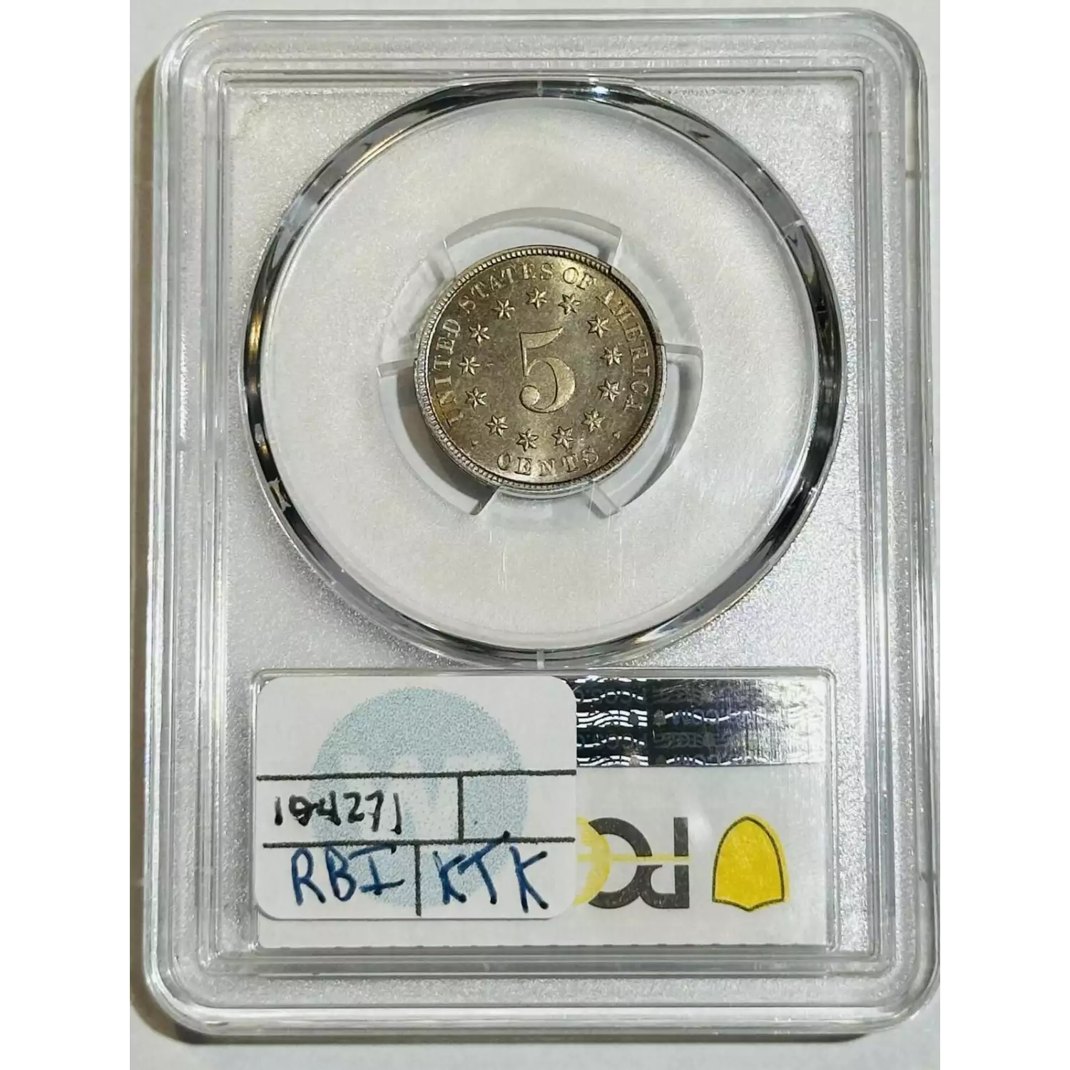 1882 Nickel Shield PCGS PR-65 CAC - Bob Paul Rare Coins