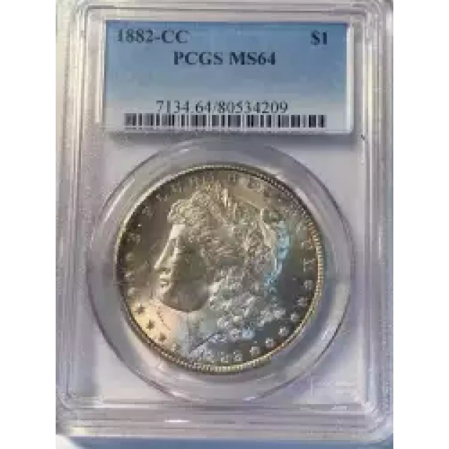 1882-CC Morgan Silver Dollar PCGS MS-64 - Bob Paul Rare Coins