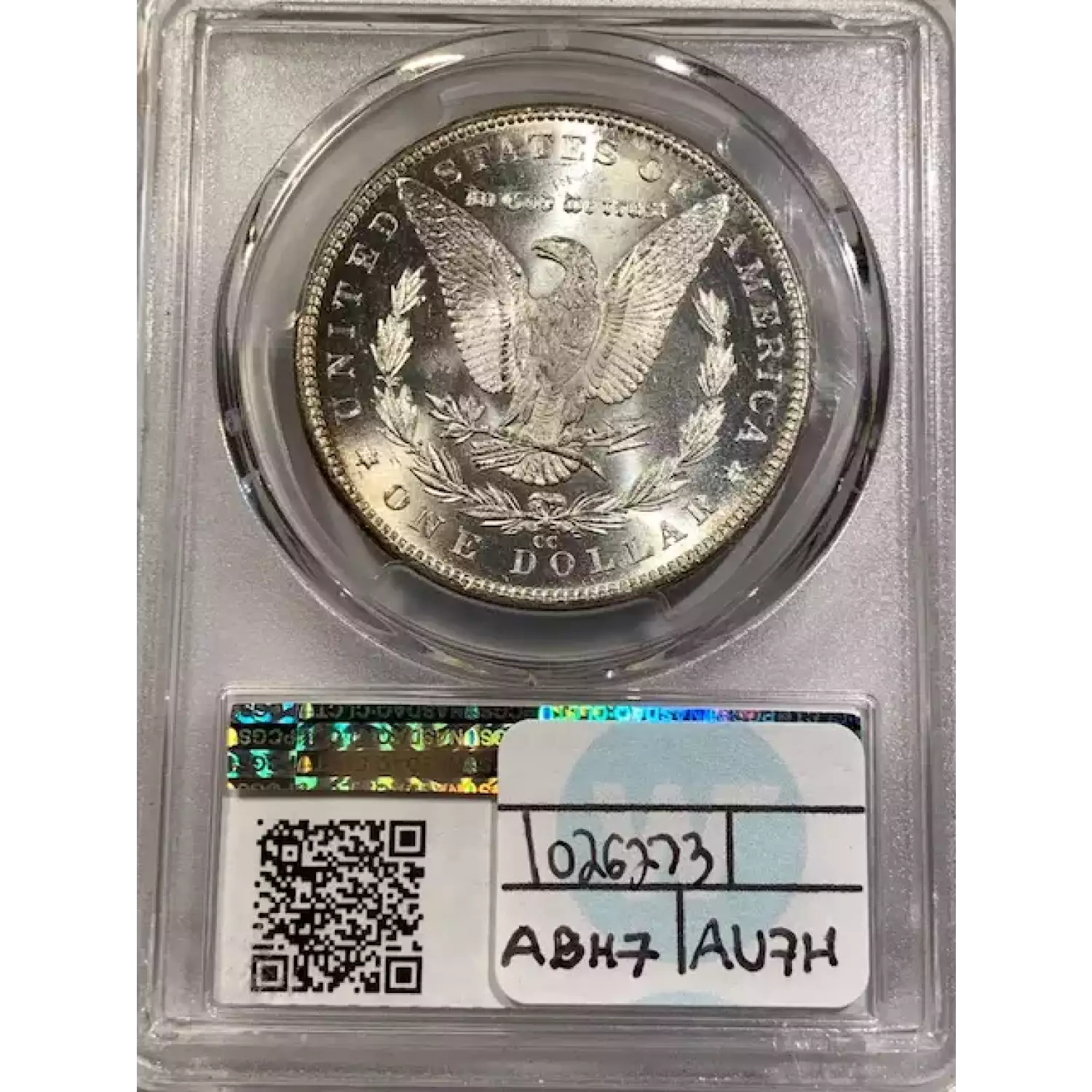 1882-CC Morgan Silver Dollar PCGS MS-66+ CAC - Bob Paul Rare Coins