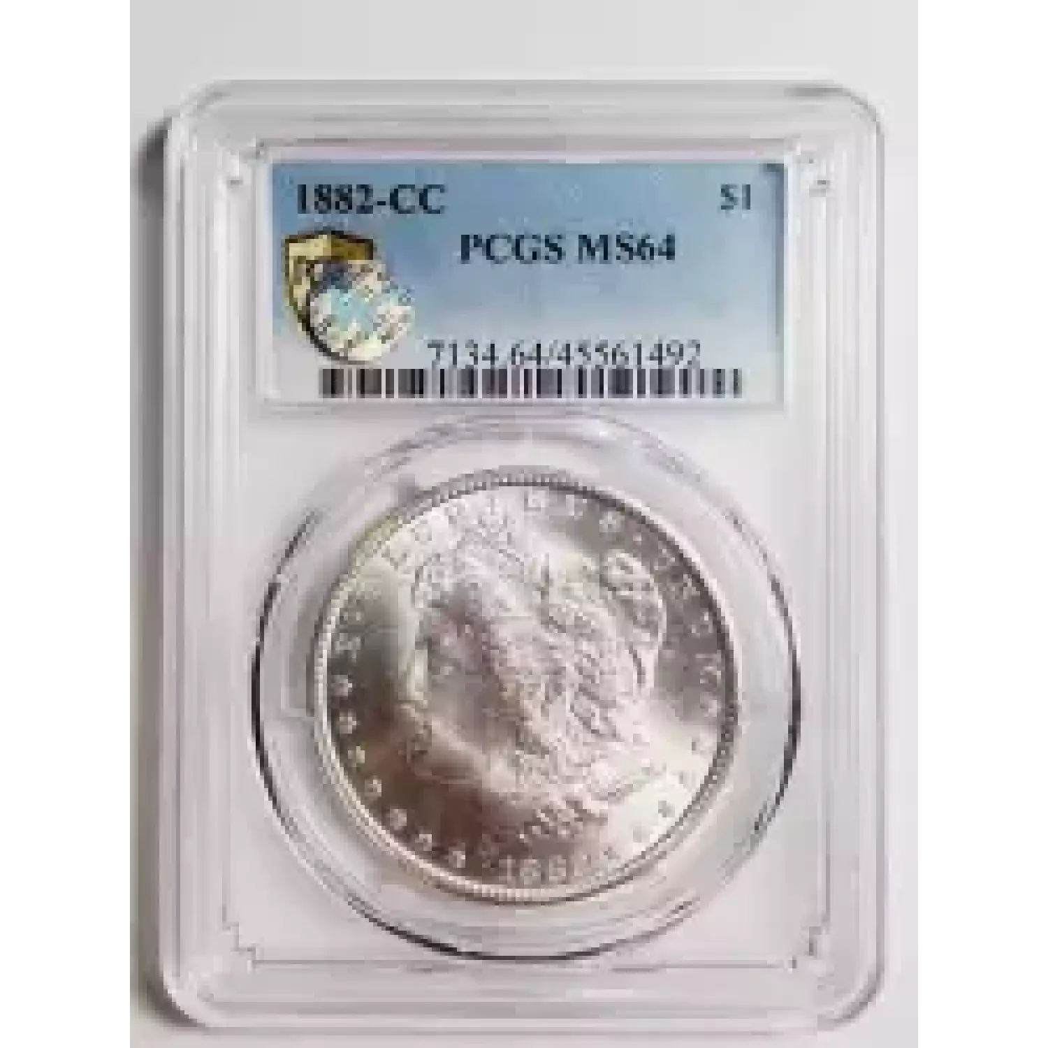 1882-CC Morgan Silver Dollar PCGS MS-64 Sight White - Bob Paul Rare Coins