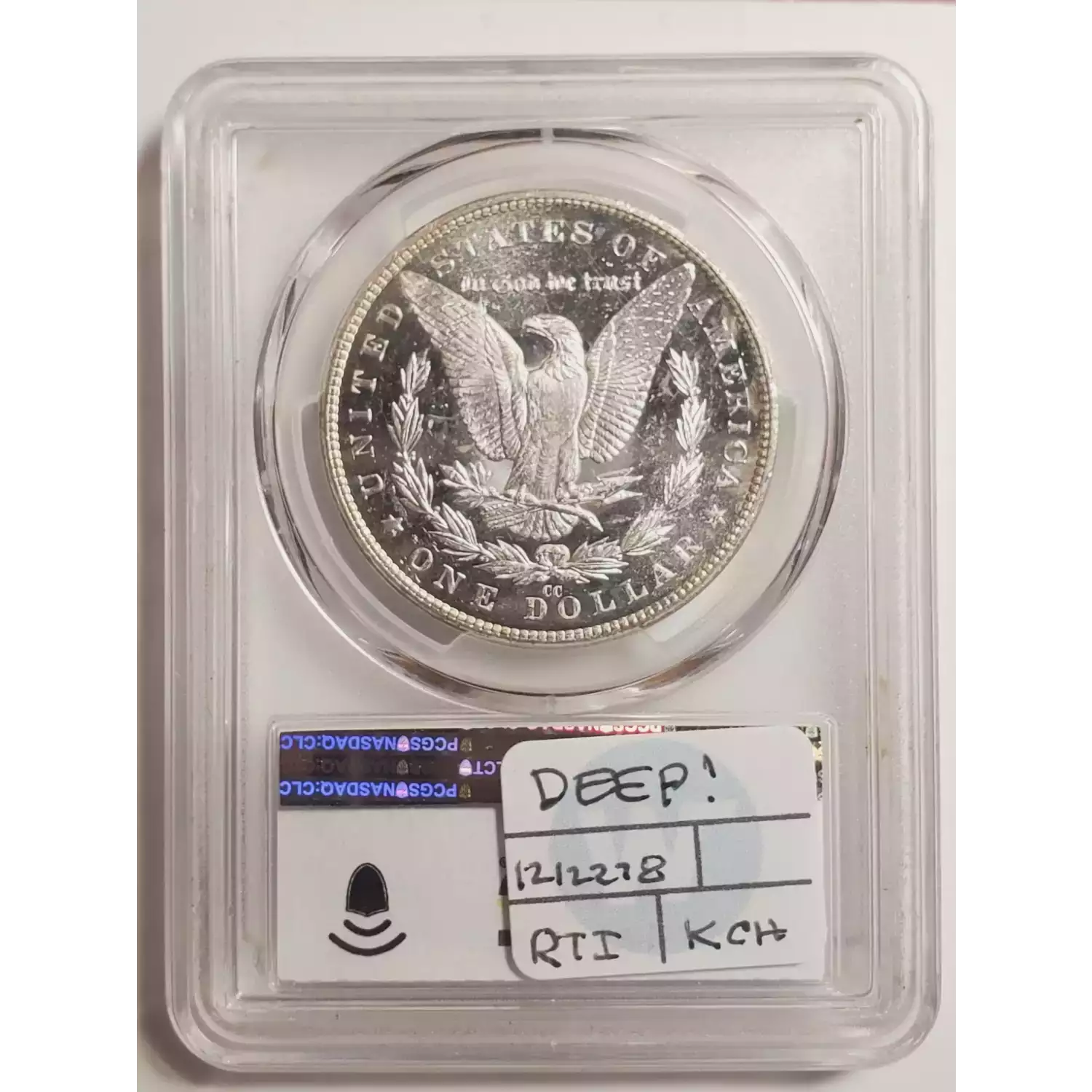 1882-CC Morgan Silver Dollar PCGS MS-63 DMPL - Bob Paul Rare Coins