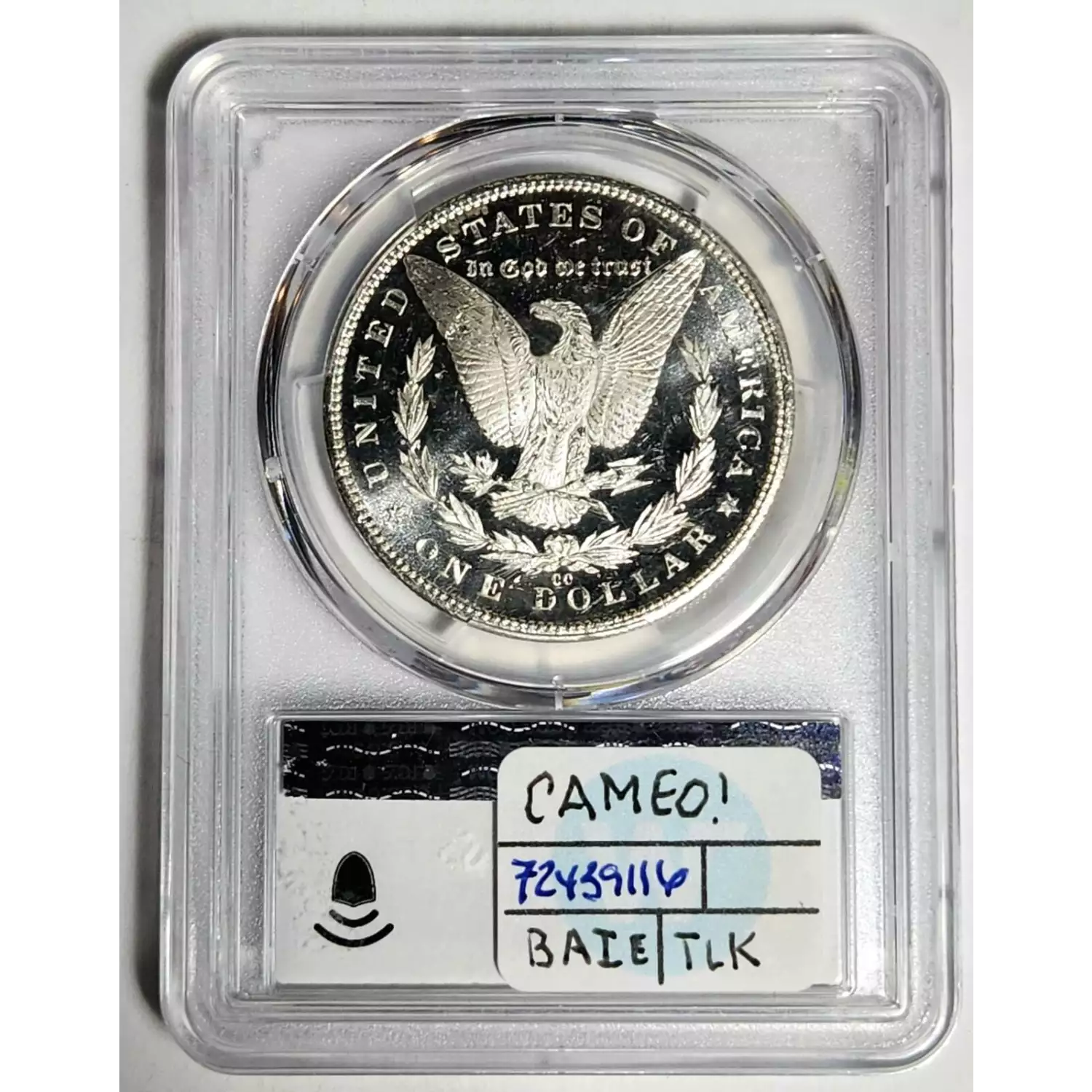 1882-CC Morgan Silver Dollar PCGS MS-64 DMPL - CAMEO! Sight White - Bob ...