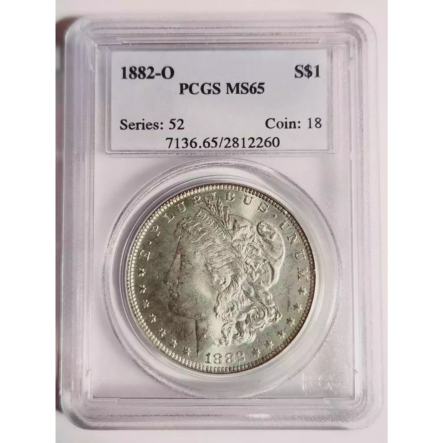 1882-O Morgan Silver Dollar PCGS MS-65 - Bob Paul Rare Coins