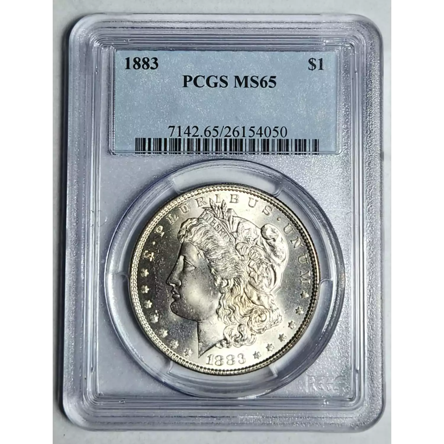 1883 Morgan Silver Dollar PCGS MS-65 - PQ! - Bob Paul Rare Coins