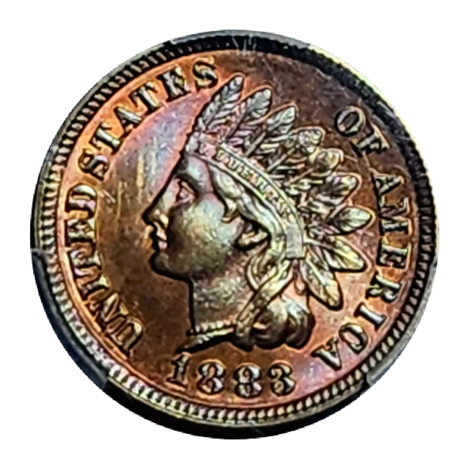 1883 Small Cents Indian Head PCGS MS-65 BN - Bob Paul Rare Coins