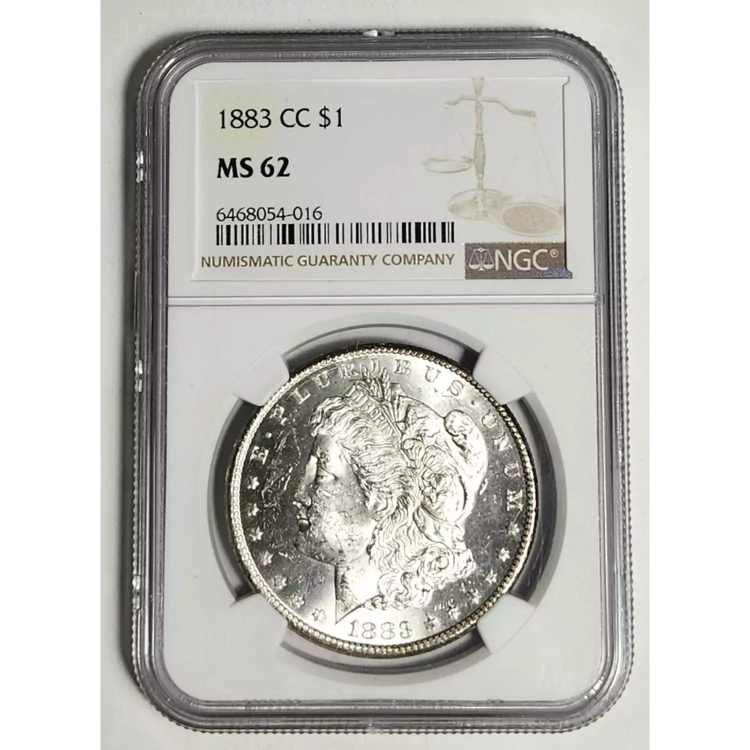 1883-CC Morgan Silver Dollar NGC MS-62 - Bob Paul Rare Coins