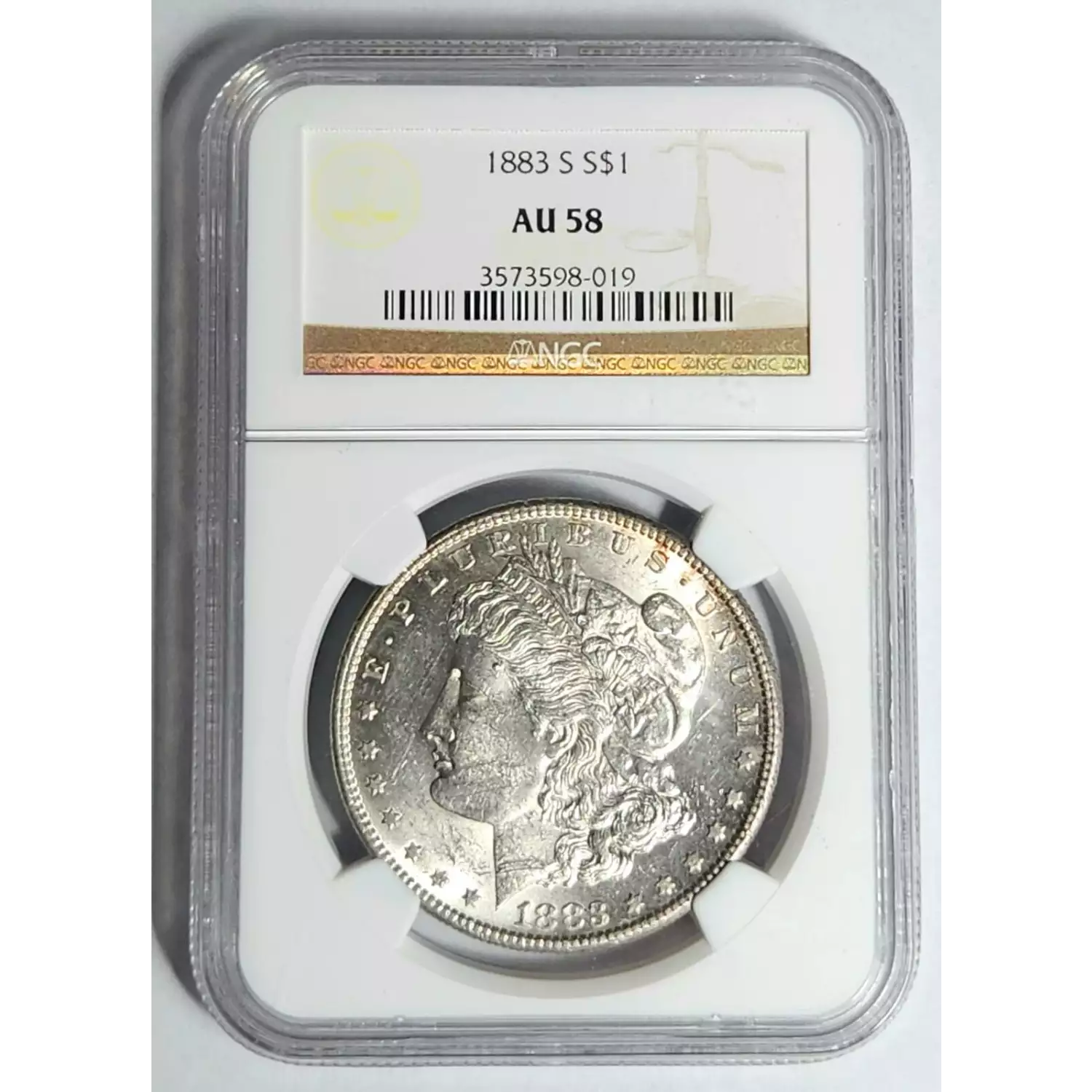 1883-S NGC AU-58 - Bob Paul Rare Coins