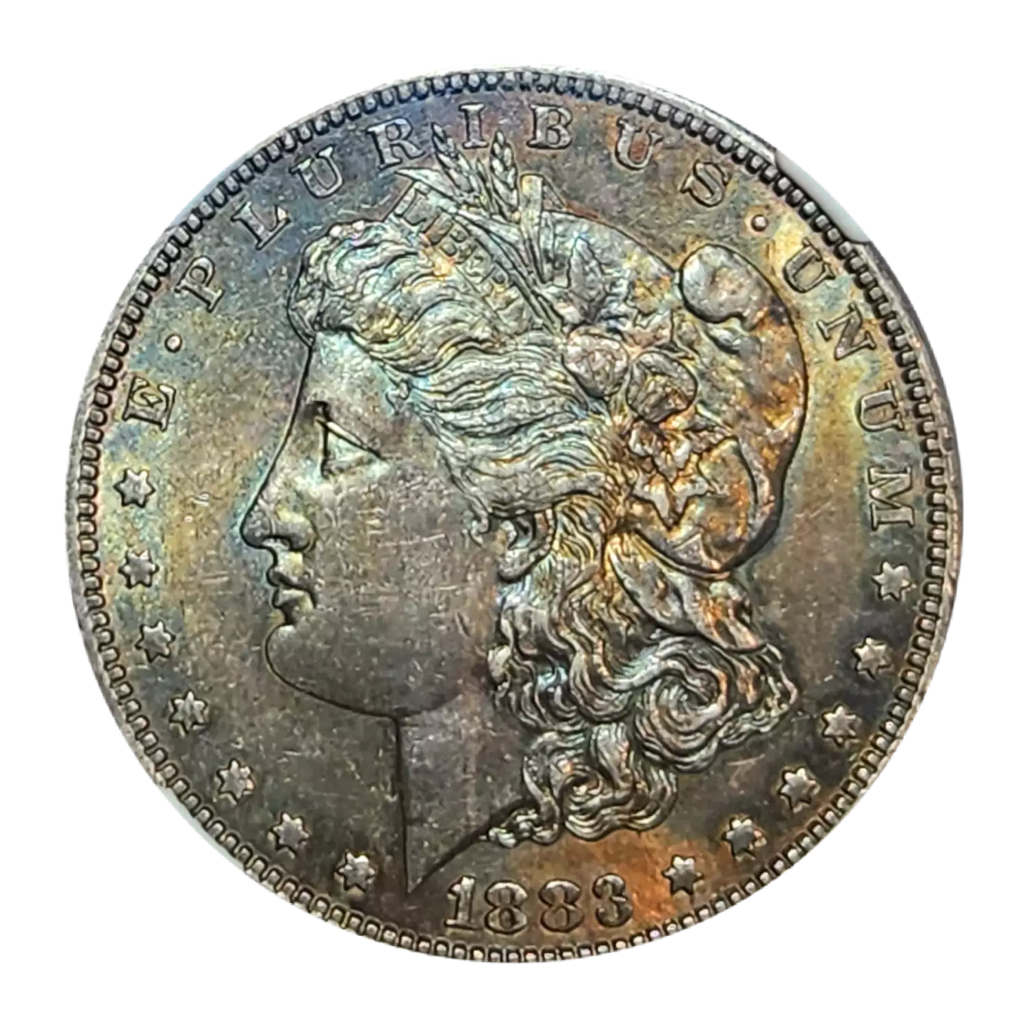 1883-S Morgan Silver Dollar NGC AU-58 - LOTS OF LUSTER + - Bob Paul ...