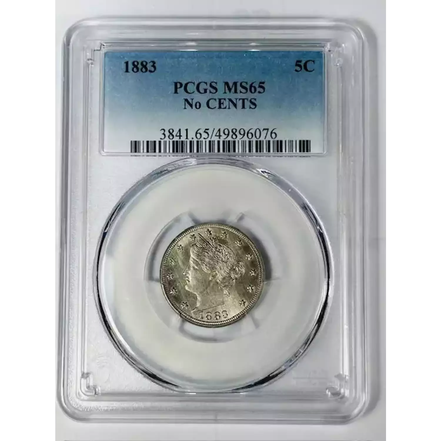 1883 Liberty Head Nickel PCGS MS-65 No CENTS - Bob Paul Rare Coins