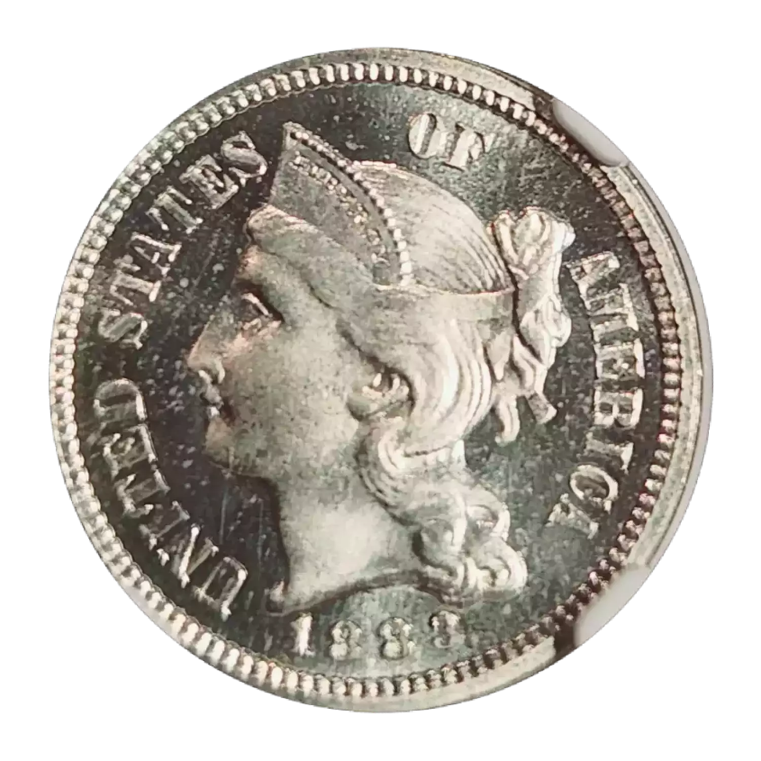 1883 Three Cent Pieces (Nickel) NGC PF-65 CAMEO CAC - Bob Paul Rare Coins
