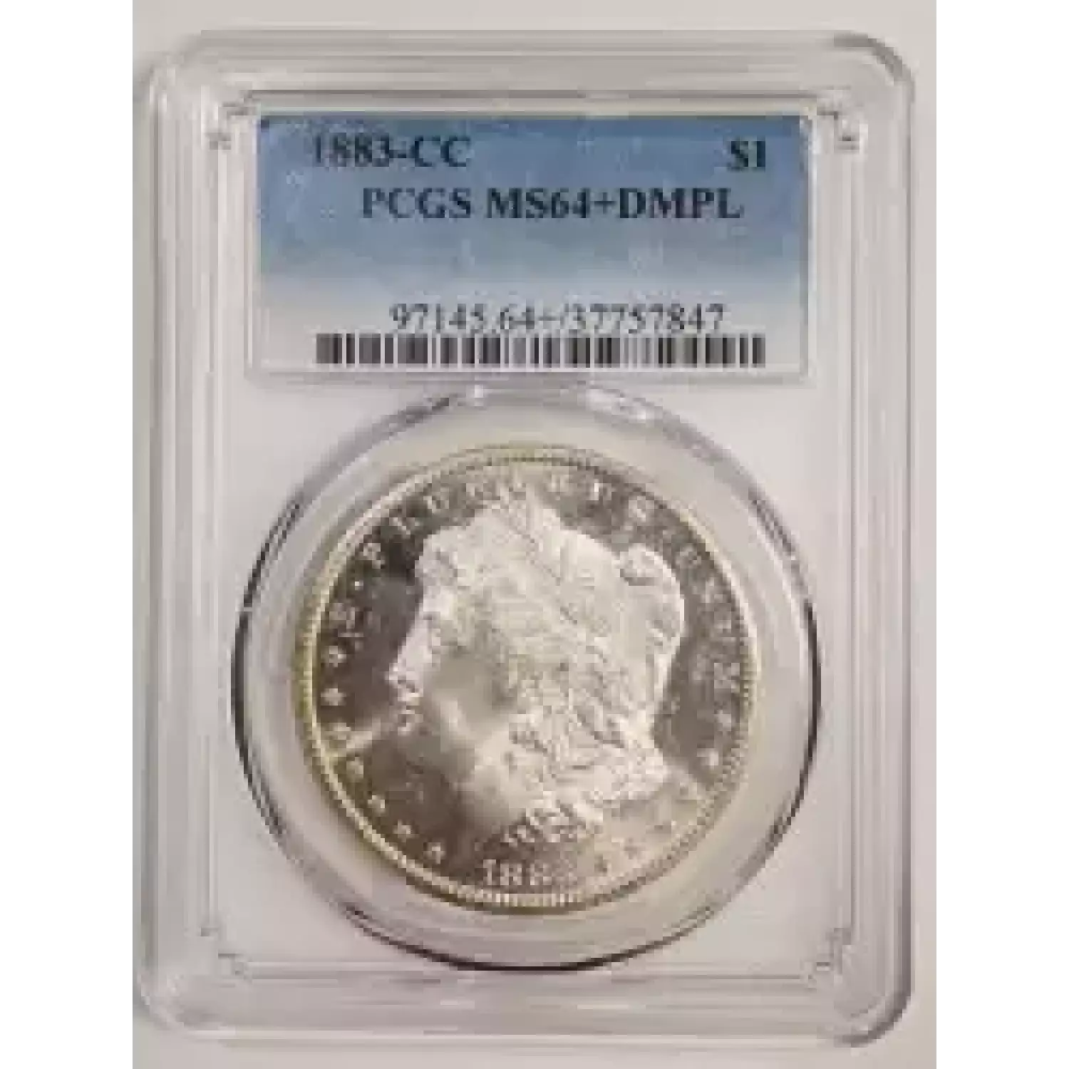 1883-CC Morgan Silver Dollar PCGS MS-64+ DMPL - Bob Paul Rare Coins