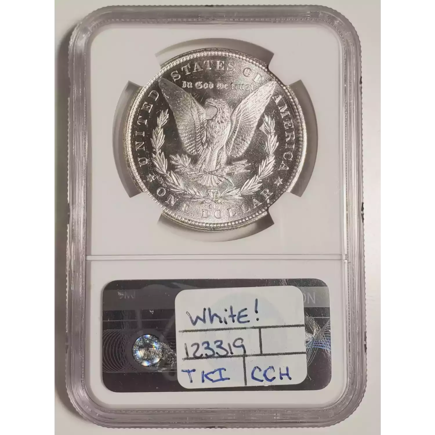 1883-CC Morgan Silver Dollar NGC MS-62 DPL (White!) - Bob Paul Rare Coins