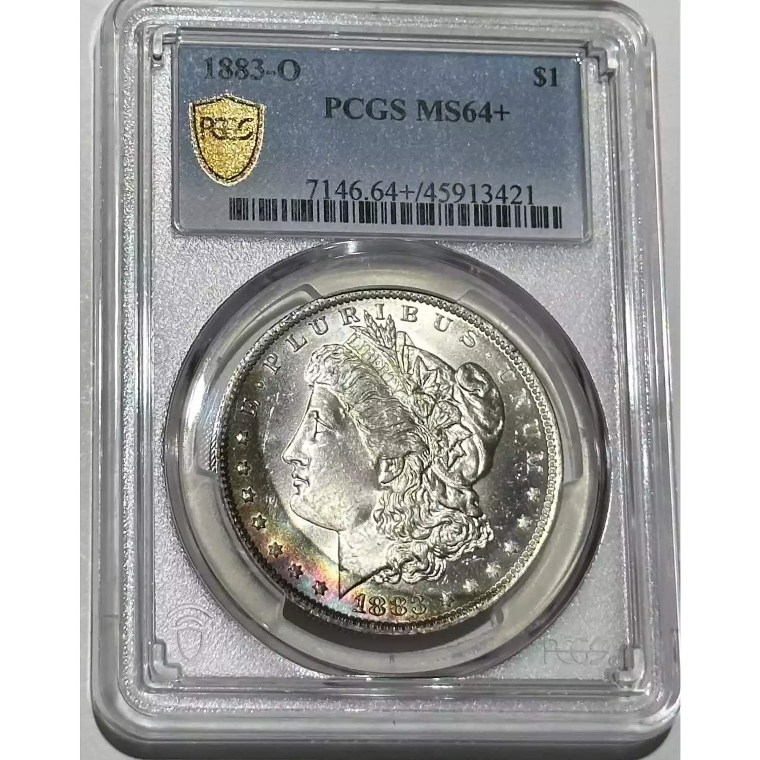 1883-O Morgan Silver Dollar PCGS MS-64+ - Bob Paul Rare Coins