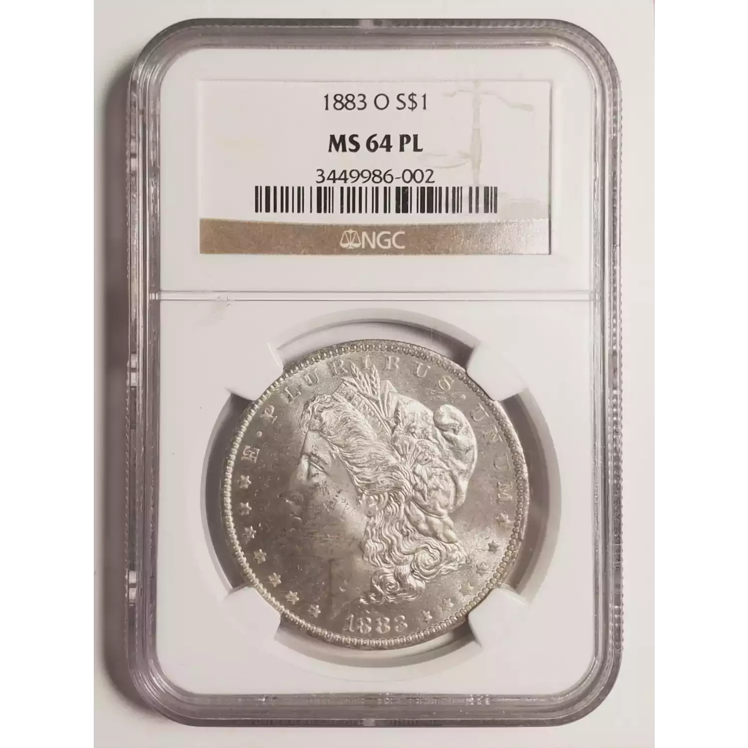 1883-O Morgan Silver Dollar NGC MS-64 PL - Bob Paul Rare Coins