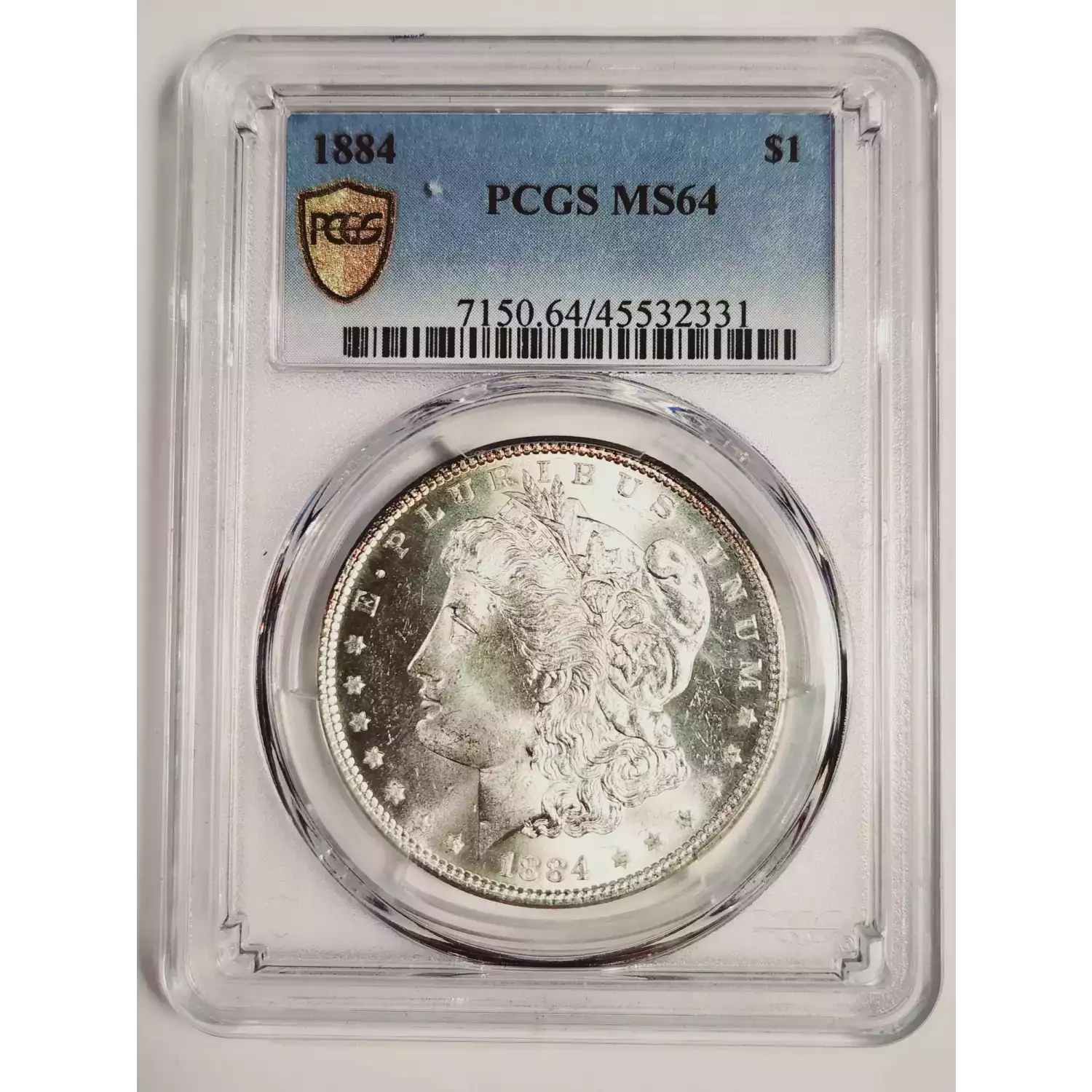 1884 Morgan Silver Dollar PCGS MS-64 - Bob Paul Rare Coins