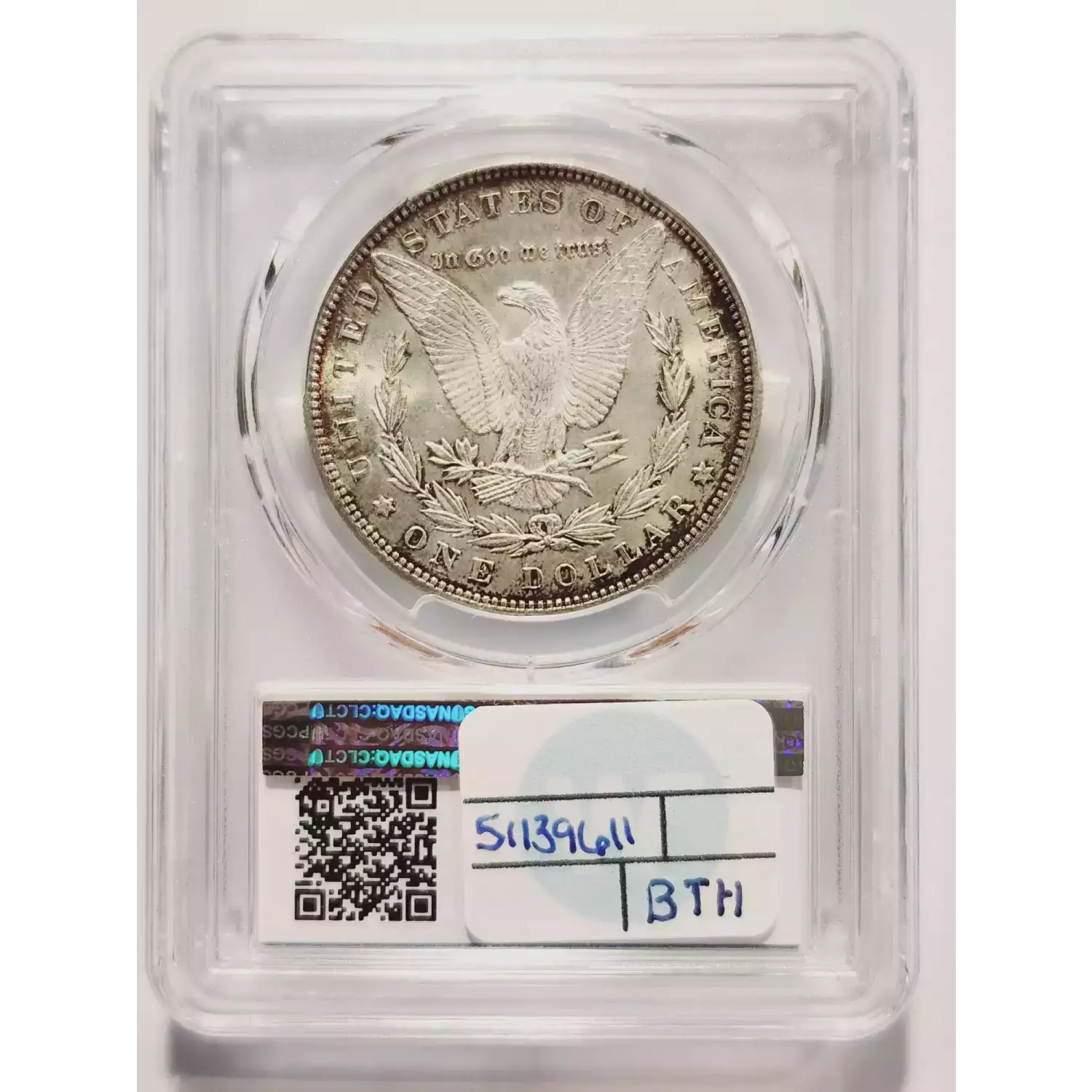 1884 Morgan Silver Dollar PCGS MS-63 VAM 3 - LARGE DOT - TOP 100 - Bob Paul Rare Coins