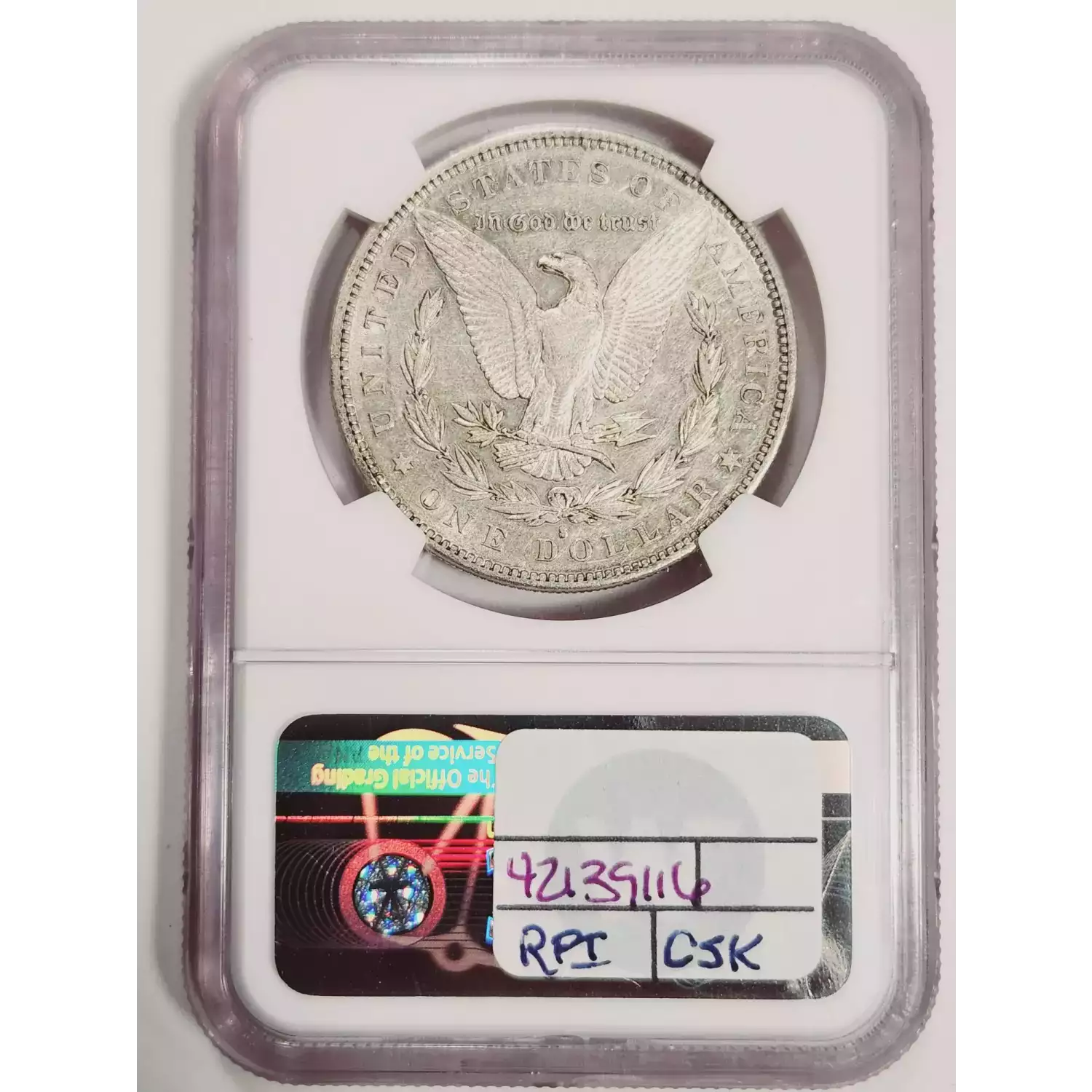 1884-S Morgan Silver Dollar NGC AU-53 - Bob Paul Rare Coins