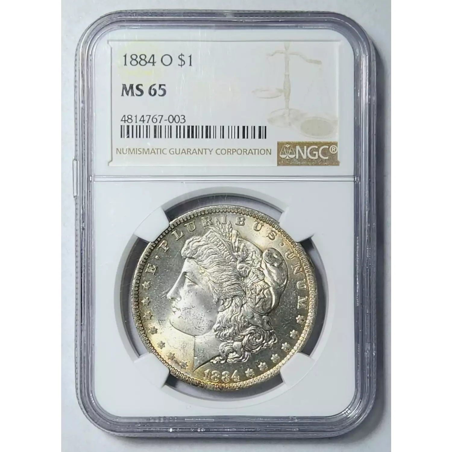 1884-O Morgan Silver Dollar NGC MS-65 - Bob Paul Rare Coins