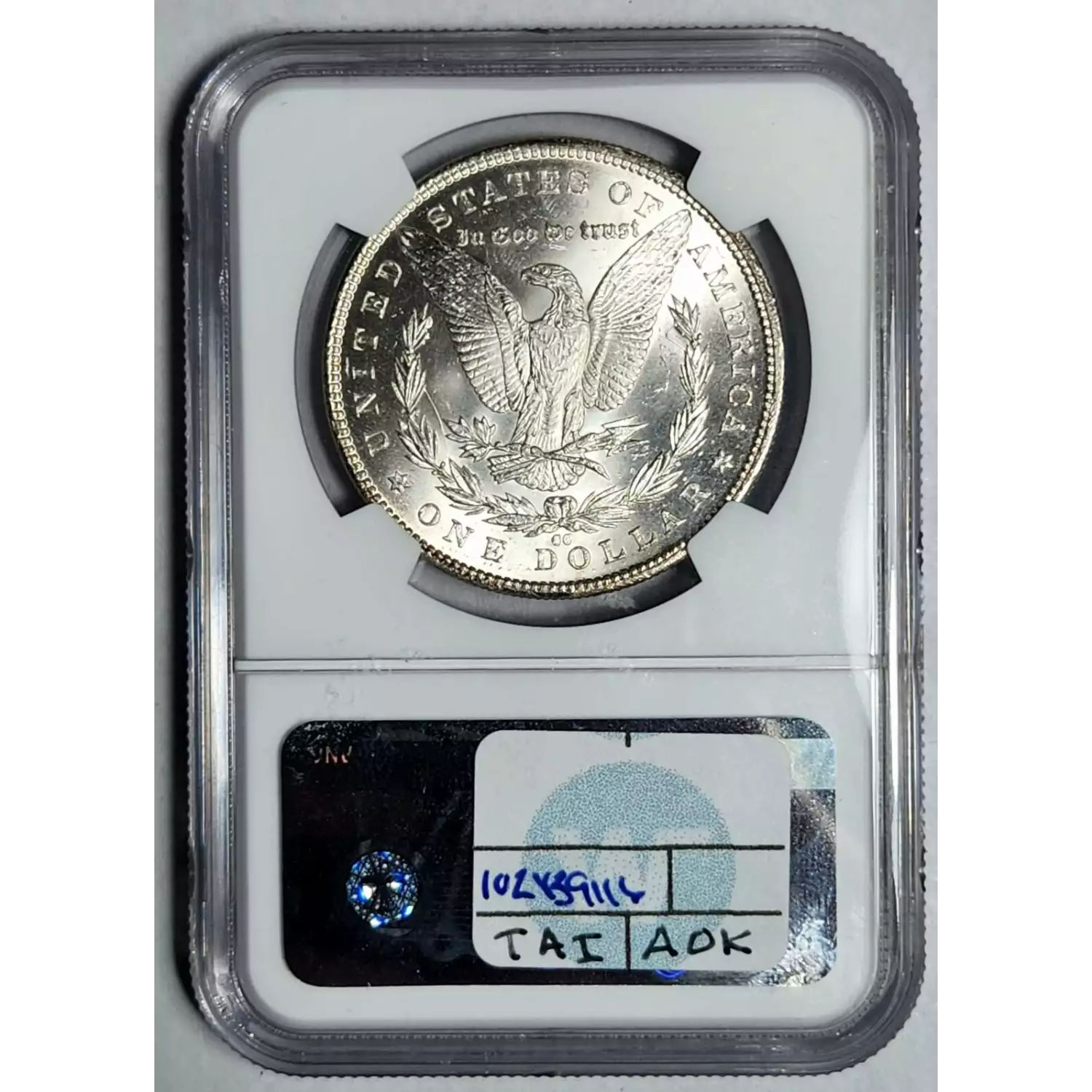 1884-CC Morgan Silver Dollar NGC MS-64 Sight White - Bob Paul Rare Coins