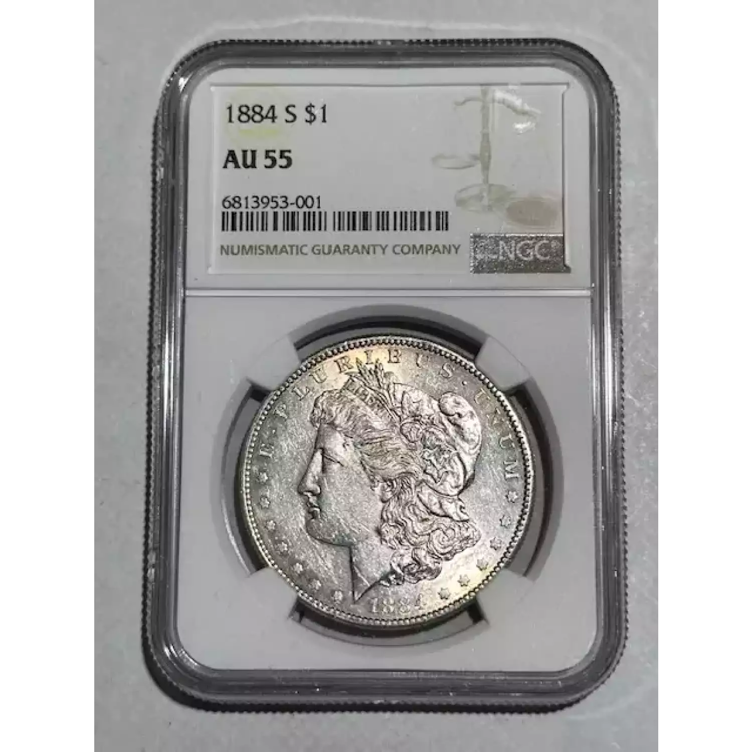 1884-S Morgan Silver Dollar NGC AU-55 - Bob Paul Rare Coins