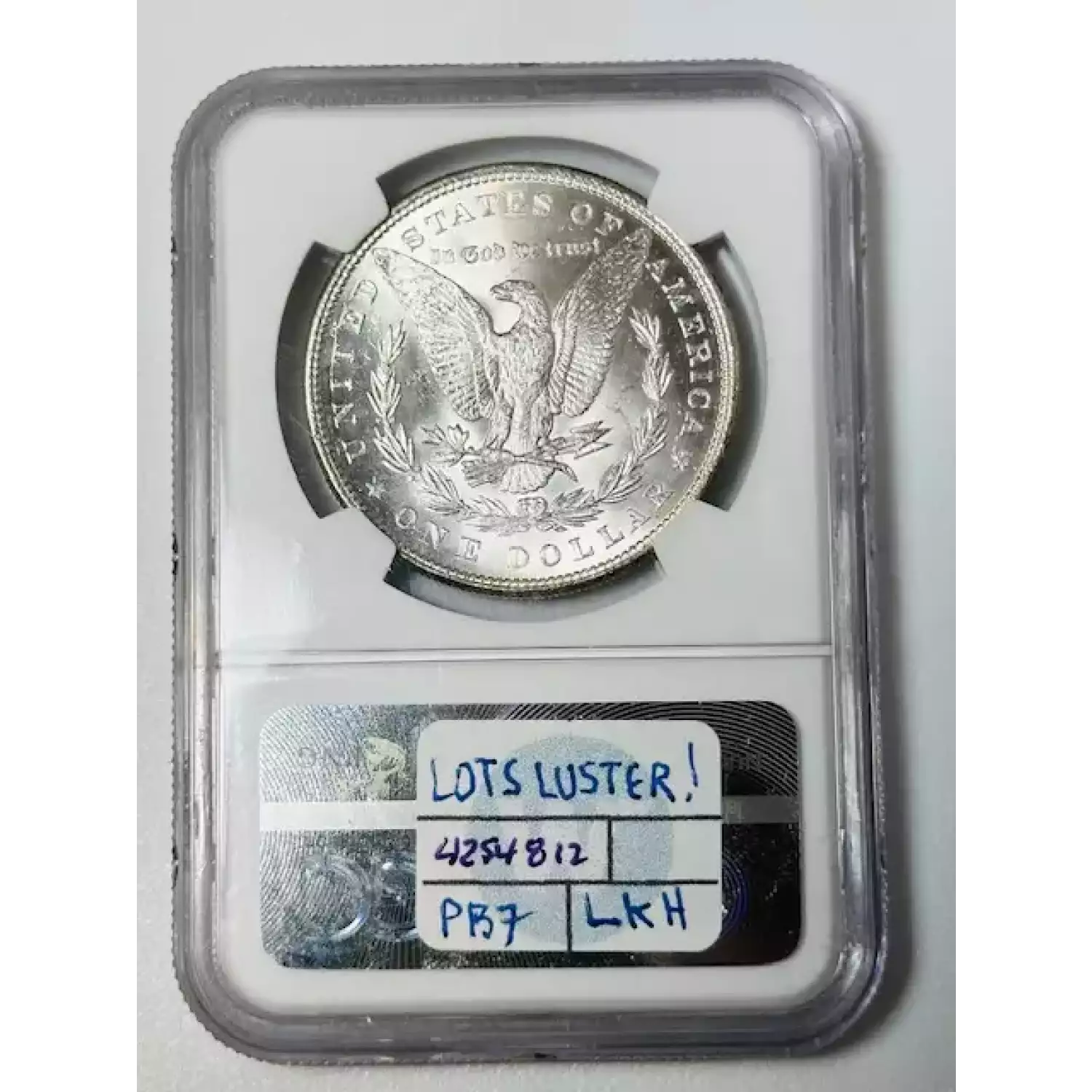 1884 Morgan Silver Dollar NGC MS-65 Lots of Luster! Sight White - Bob Paul Rare Coins