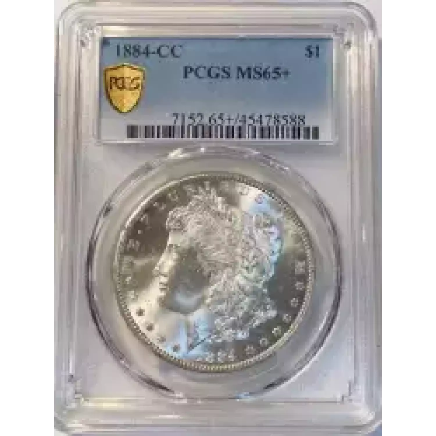 1884-CC Morgan Silver Dollar PCGS MS-65+ - Bob Paul Rare Coins