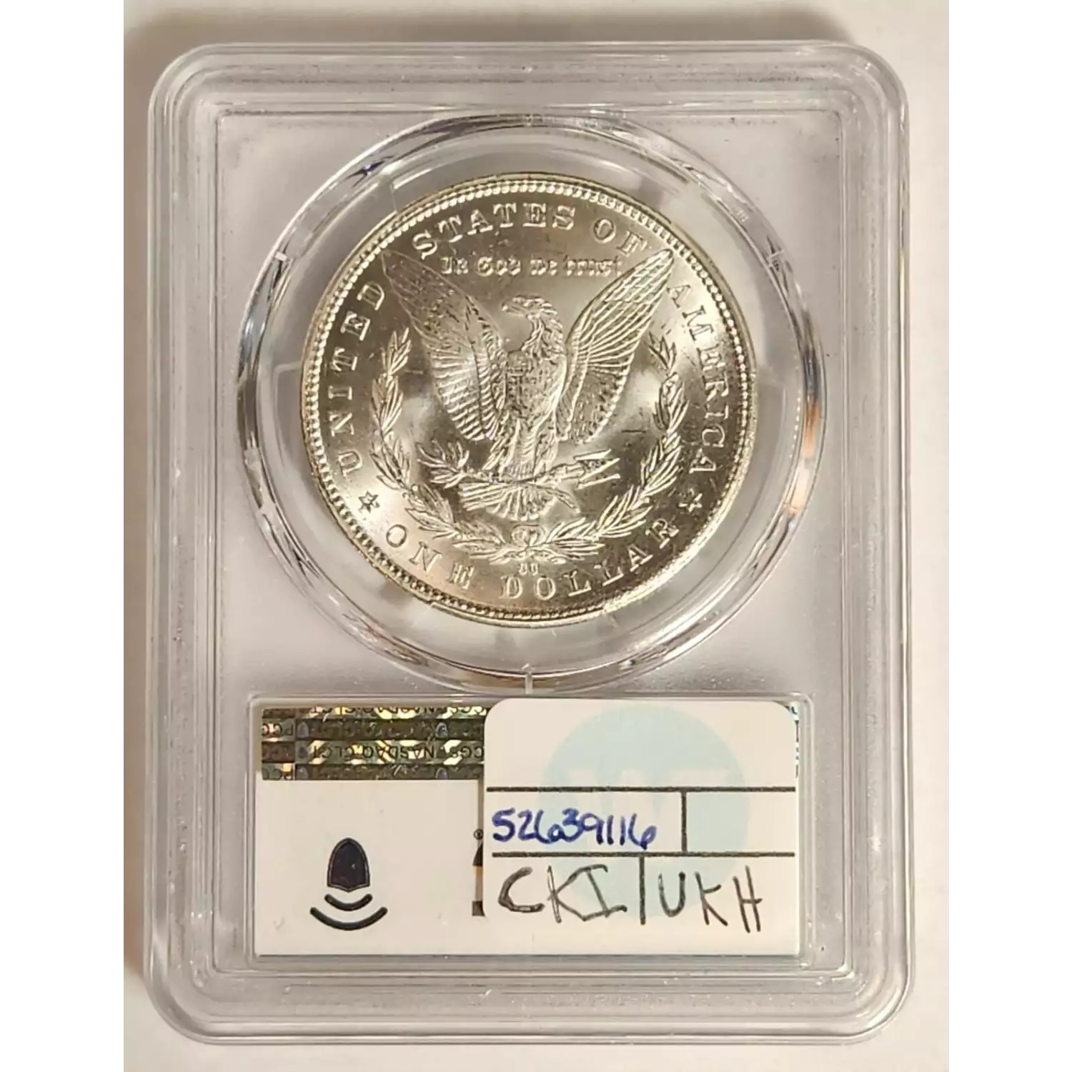 1884-CC Morgan Silver Dollar PCGS MS-65+ CAC, Sight White - Bob Paul Rare Coins