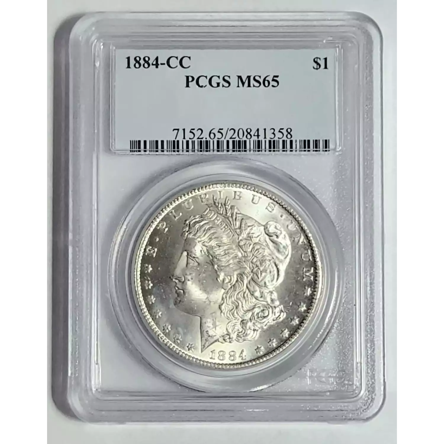 1884-CC Morgan Silver Dollar PCGS MS-65 - Bob Paul Rare Coins