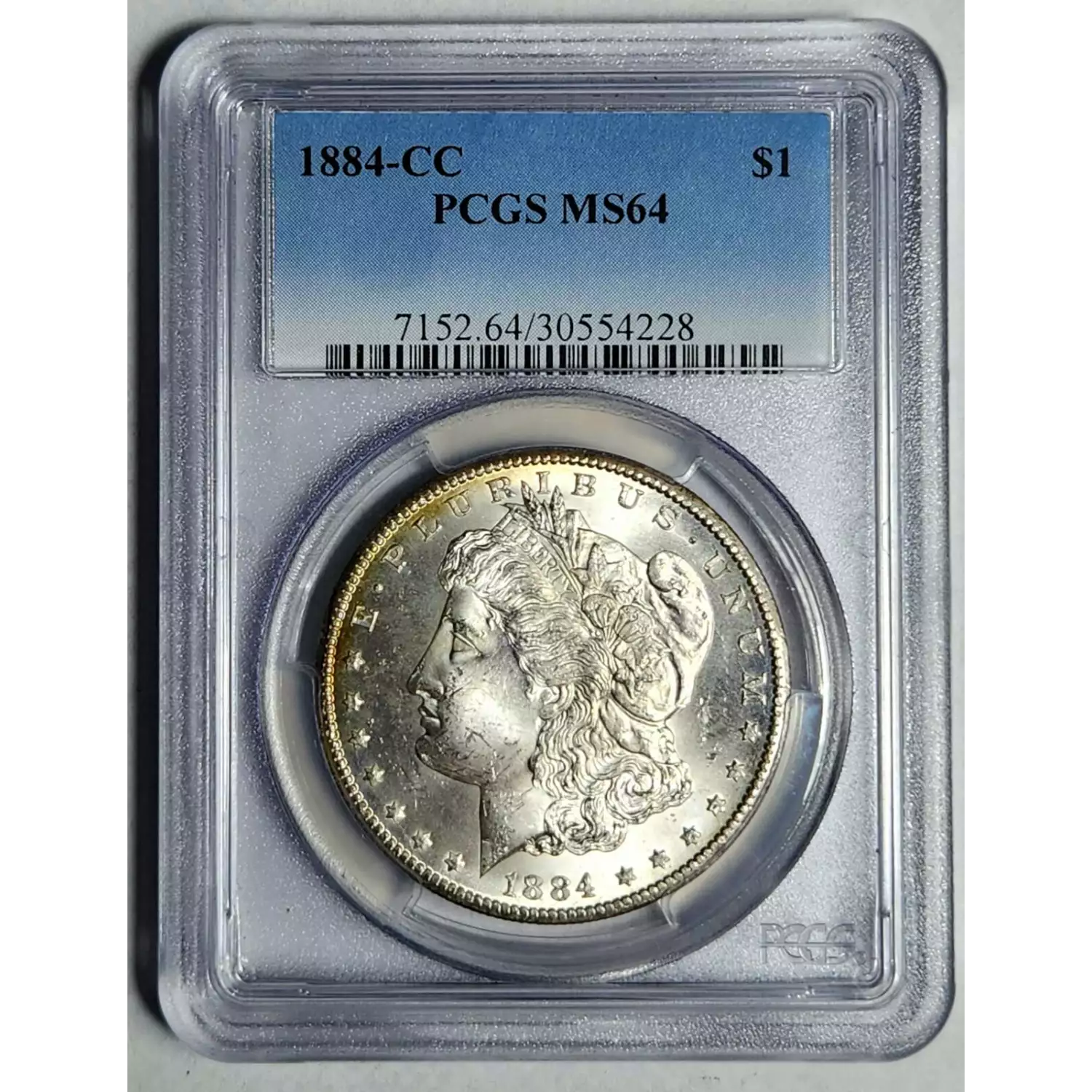 1884-CC Morgan Silver Dollar PCGS MS-64 - Bob Paul Rare Coins
