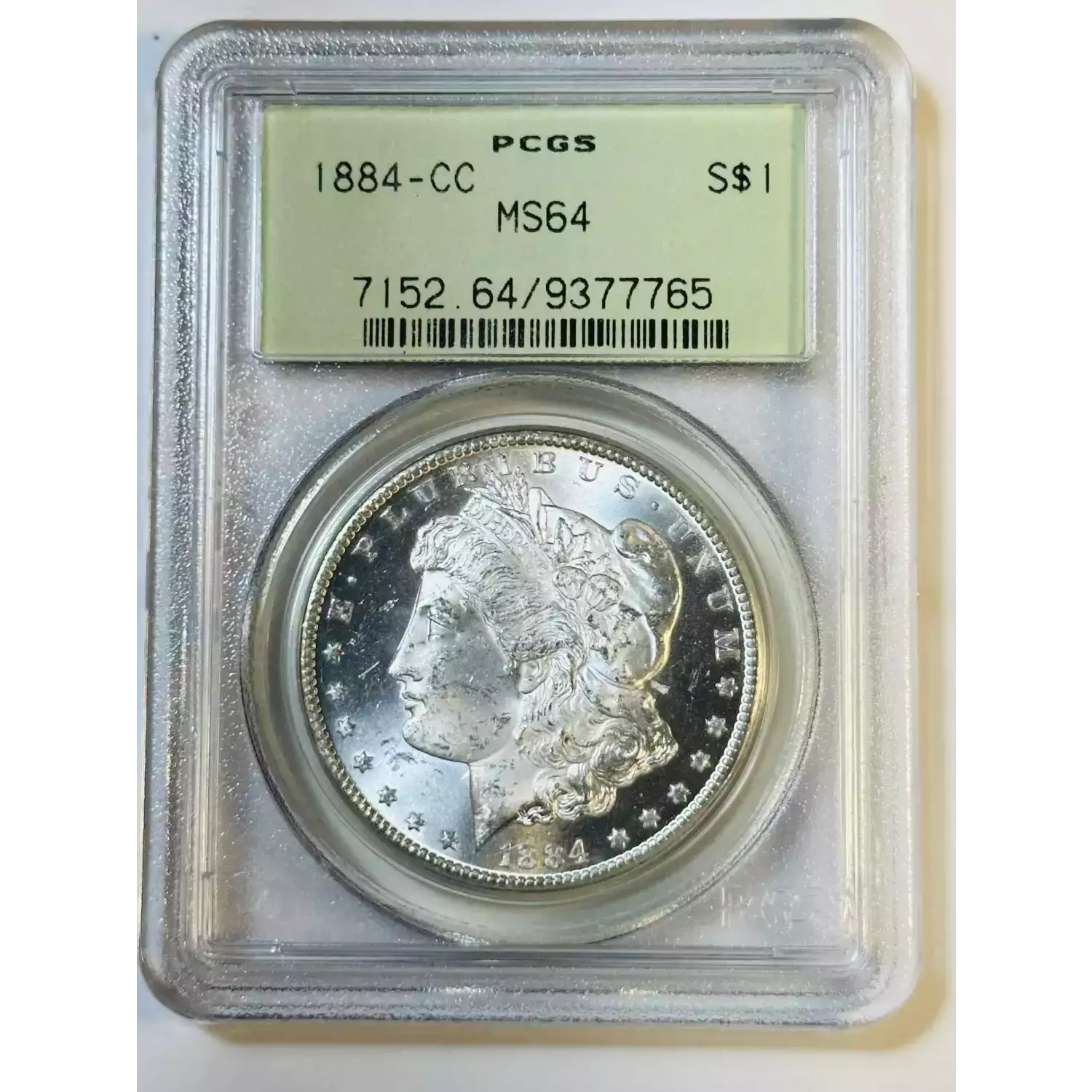 1884-CC Morgan Silver Dollar PCGS MS-64 - Bob Paul Rare Coins
