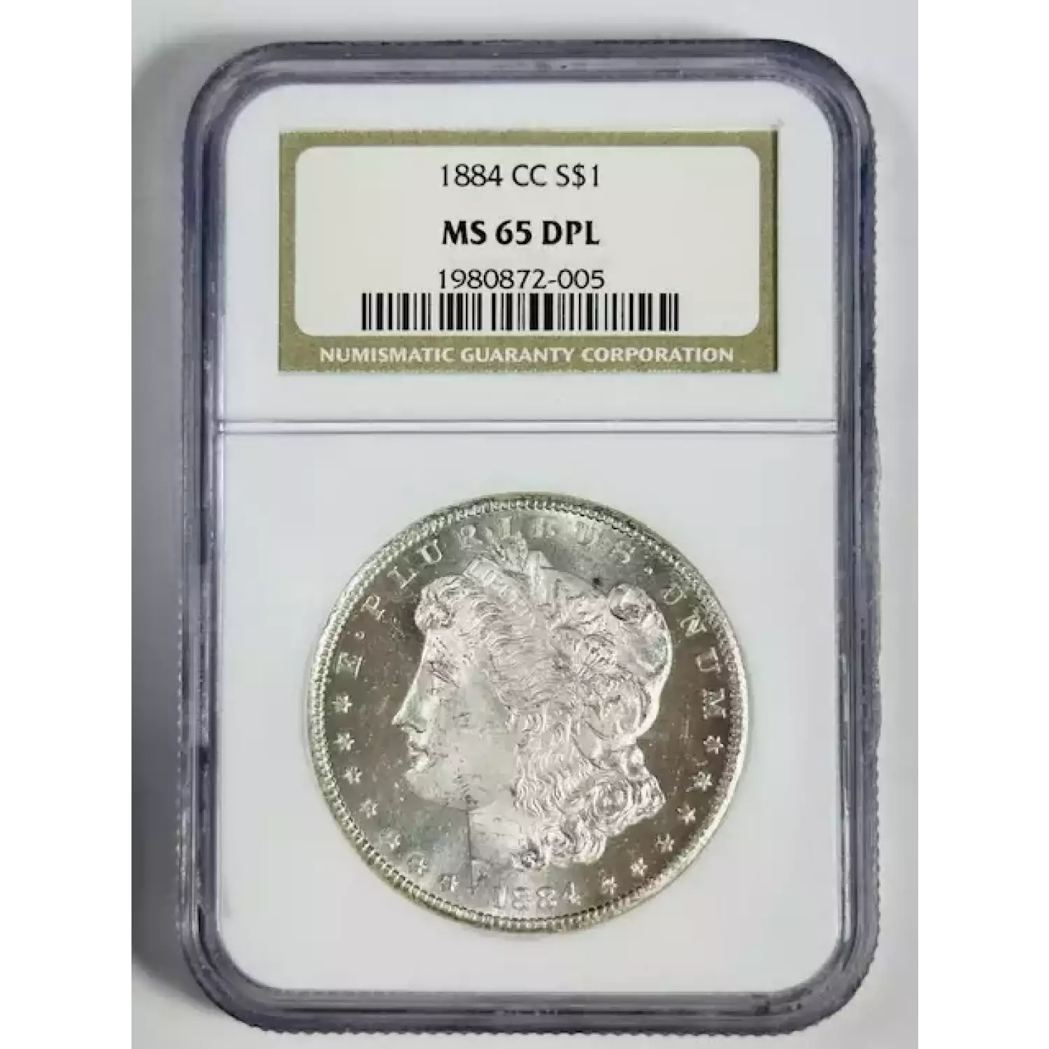 1884-CC Morgan Silver Dollar NGC MS-65 DPL WOW COin! - Bob Paul Rare Coins