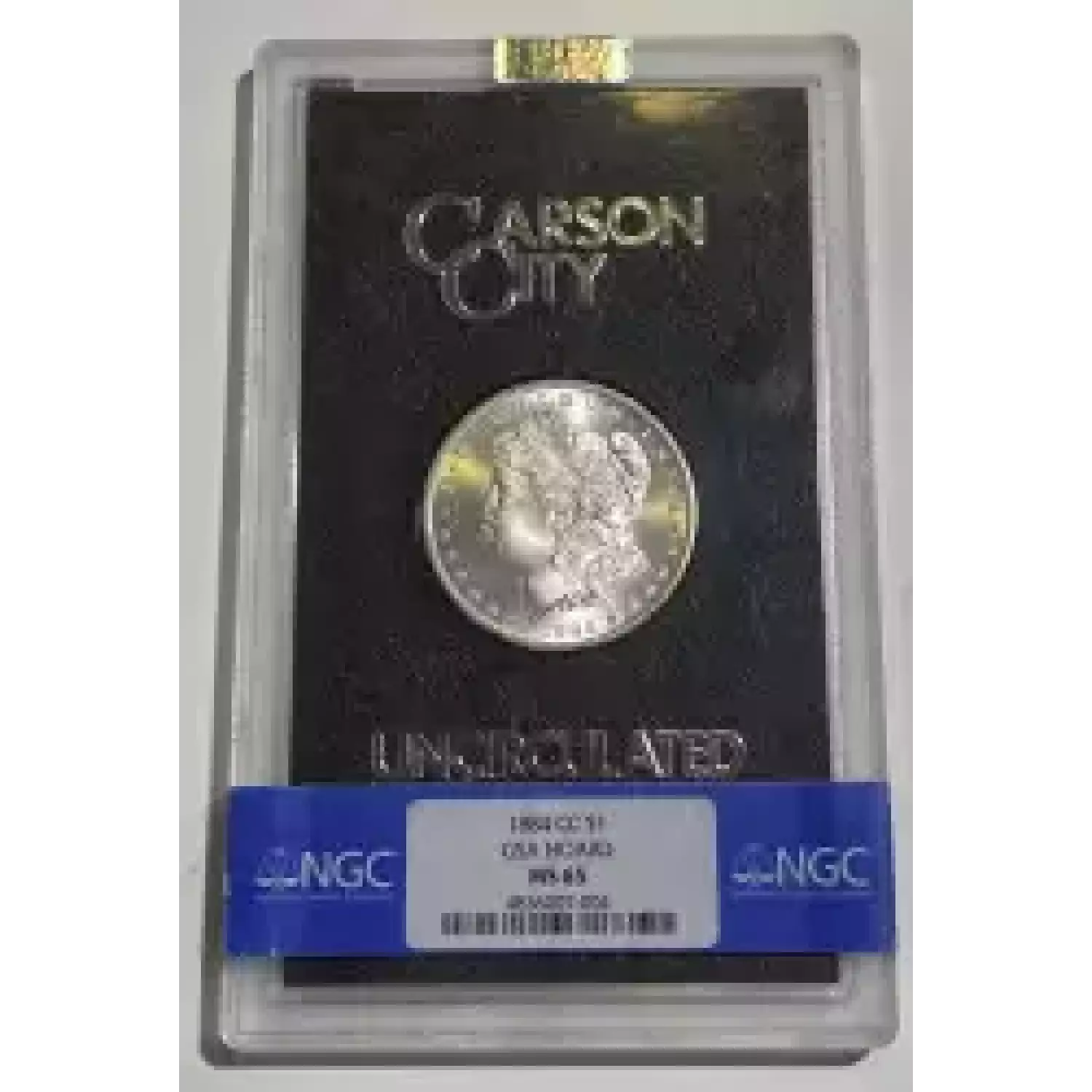 1884-CC Morgan Silver Dollar NGC MS-65 GSA HOARD Sight White - Bob Paul Rare Coins