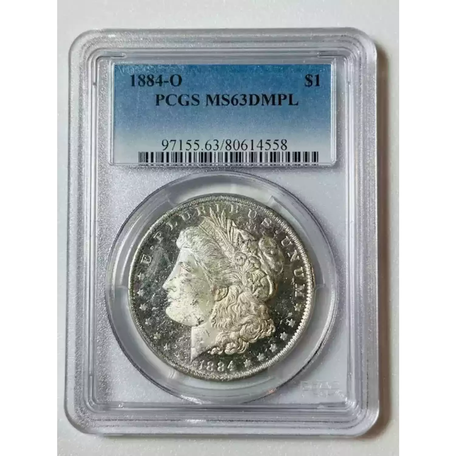 1884-O Morgan Silver Dollar PCGS MS-63 DMPL Cameo Look - Bob Paul Rare ...