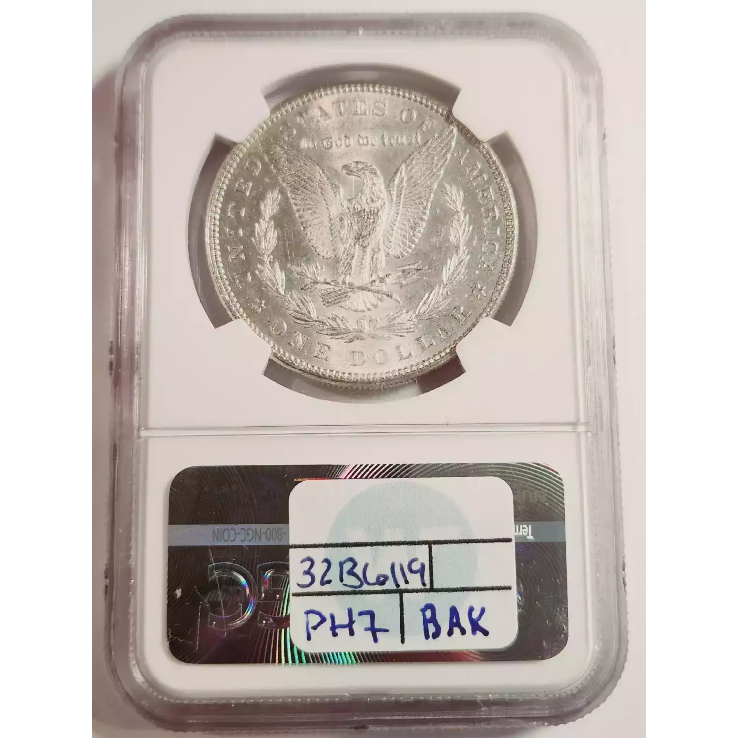 1884 Morgan Silver Dollar NGC MS-62 VAM-3 LARGE DOT - TOP 100 - Bob Paul Rare Coins