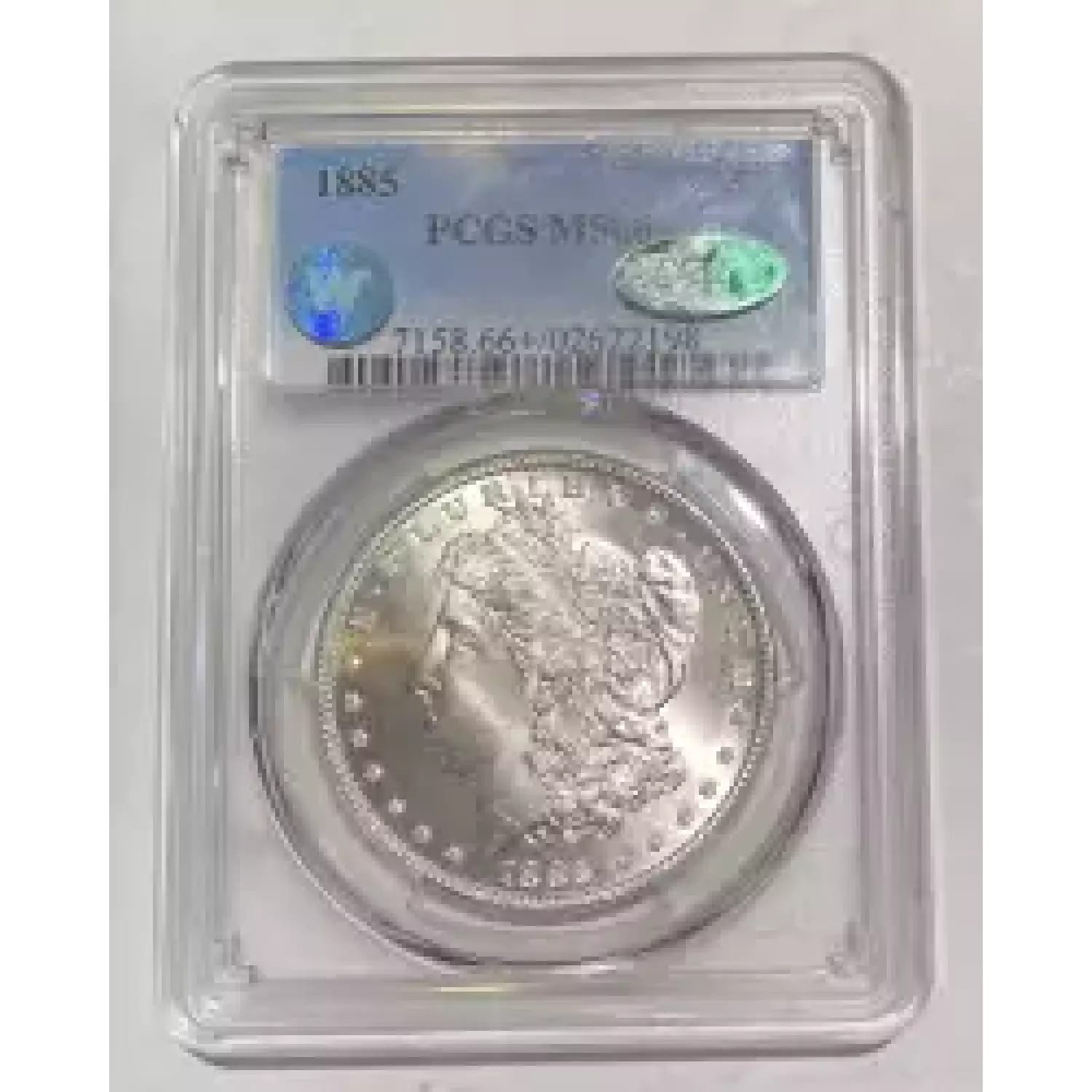 1885 Morgan Silver Dollar PCGS MS-66+ CAC - Bob Paul Rare Coins