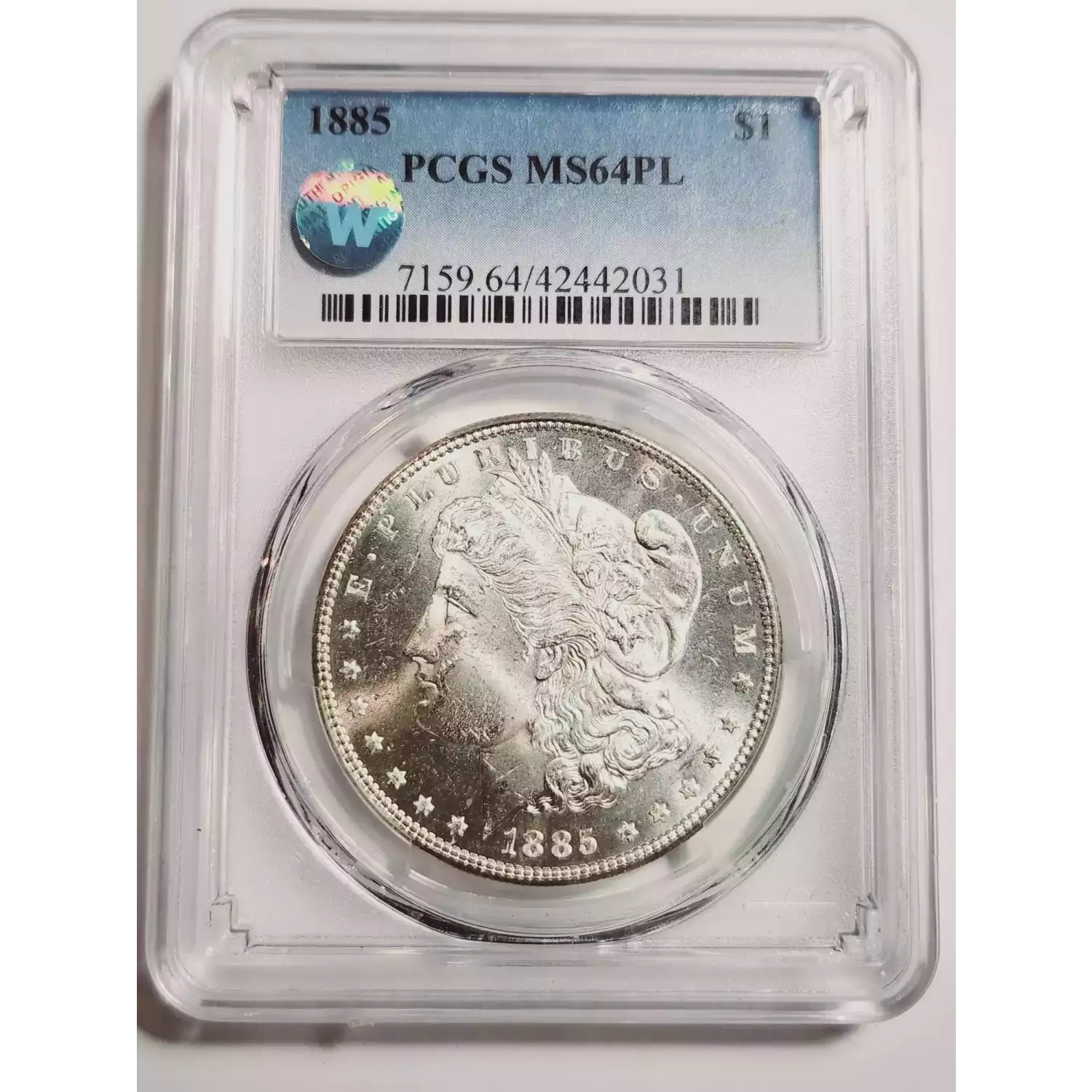 1885 PL PCGS MS-64 - Bob Paul Rare Coins