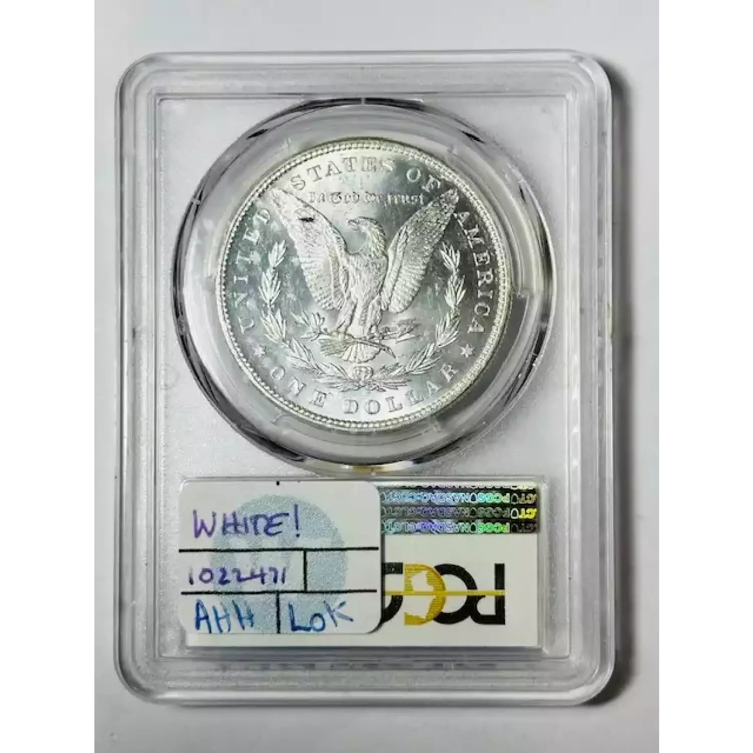 1885 Morgan Silver Dollar PCGS MS-64 PL White!- Proof Like - Bob Paul ...