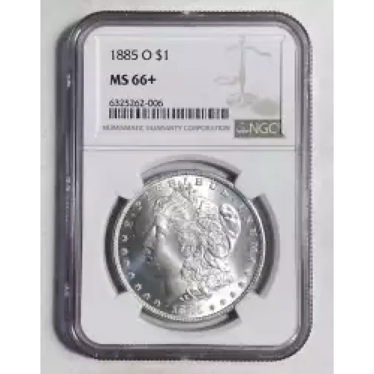 1885-O Morgan Silver Dollar NGC MS-66+ - Bob Paul Rare Coins