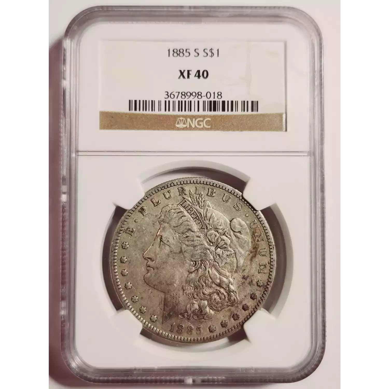 1885-S Morgan Silver Dollar NGC XF-40 - Bob Paul Rare Coins