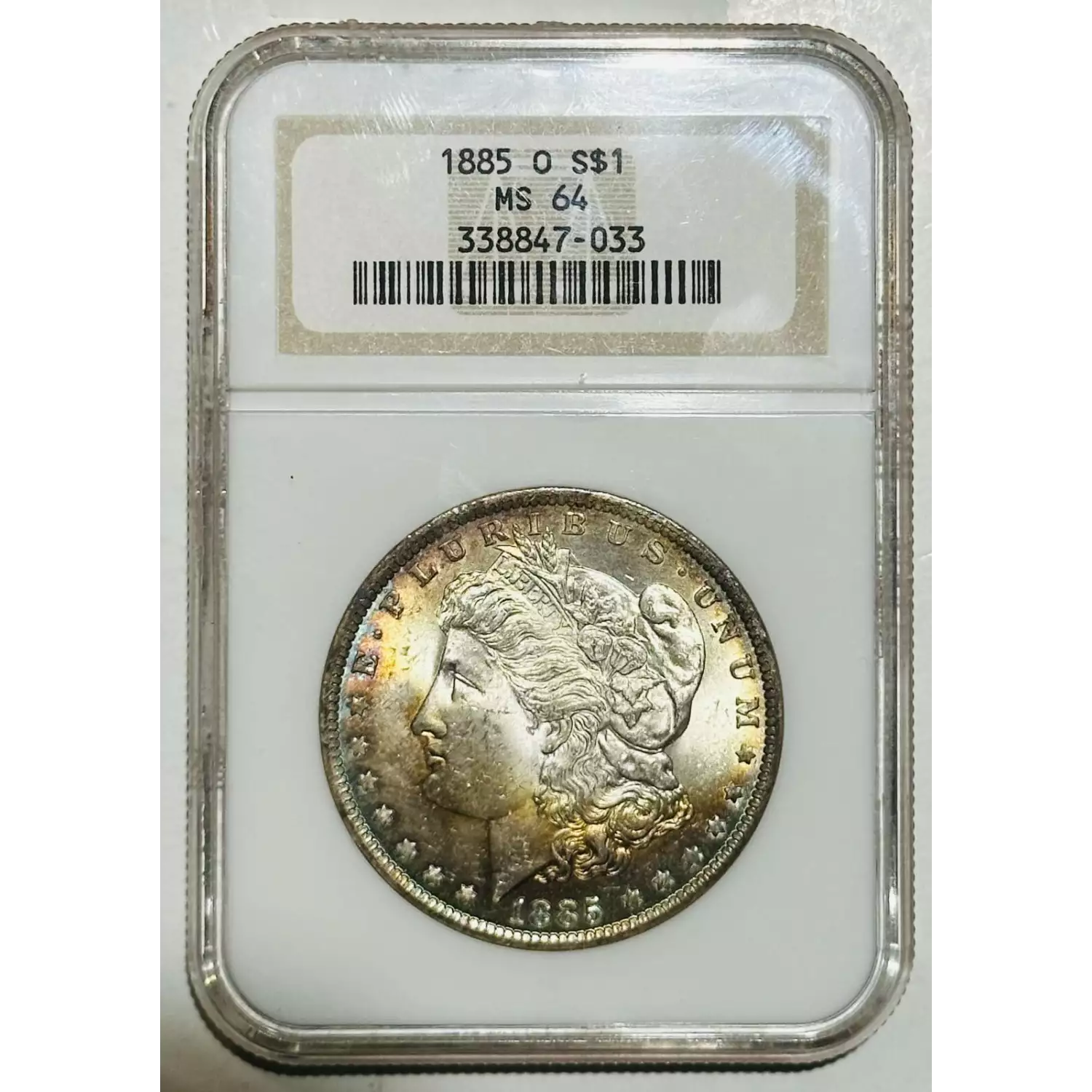 1885-O Morgan Silver Dollar NGC MS-64 - Bob Paul Rare Coins