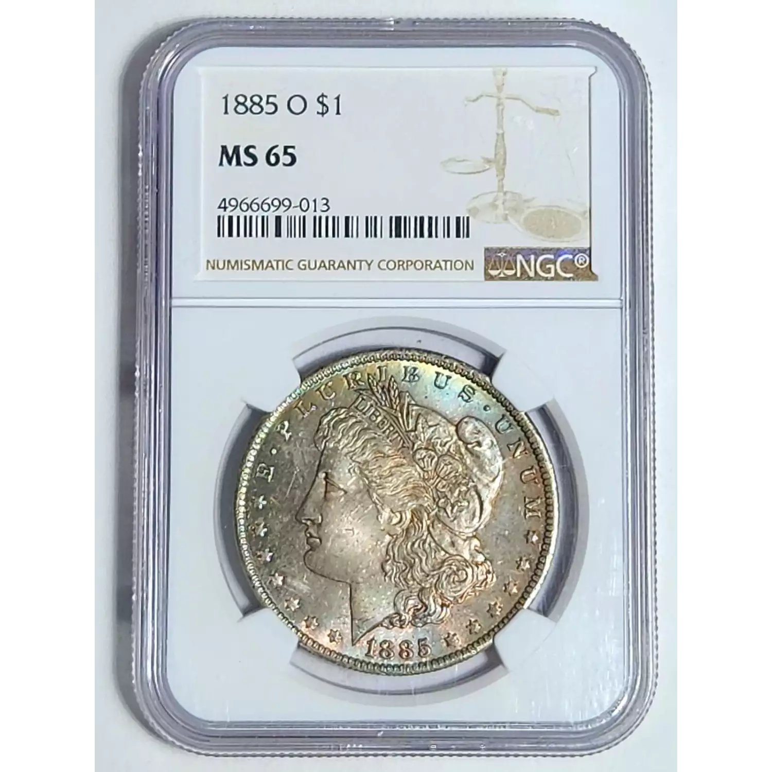1885-O Morgan Silver Dollar NGC MS-65 - Bob Paul Rare Coins