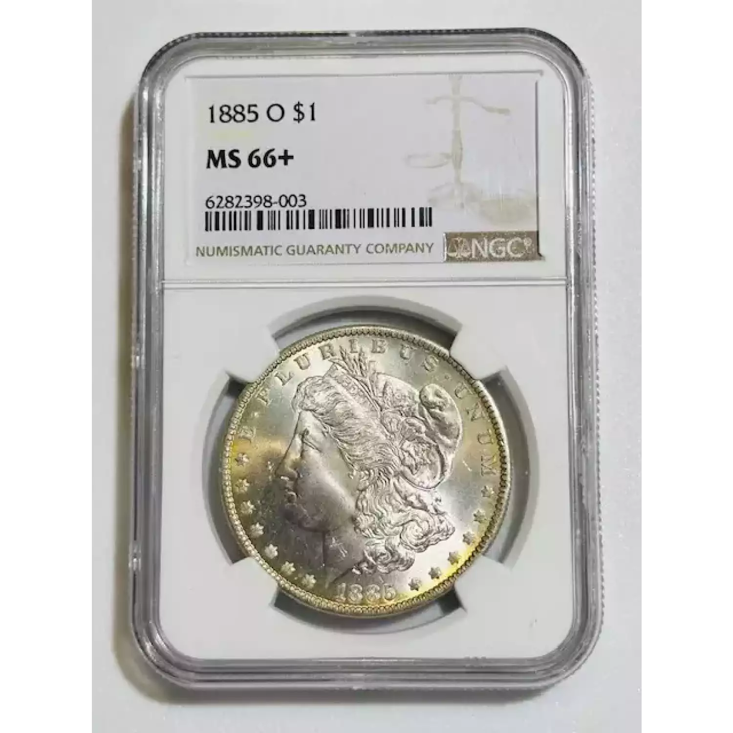 1885-O Morgan Silver Dollar NGC MS-66+ Premium Quality Morgan! - Bob ...