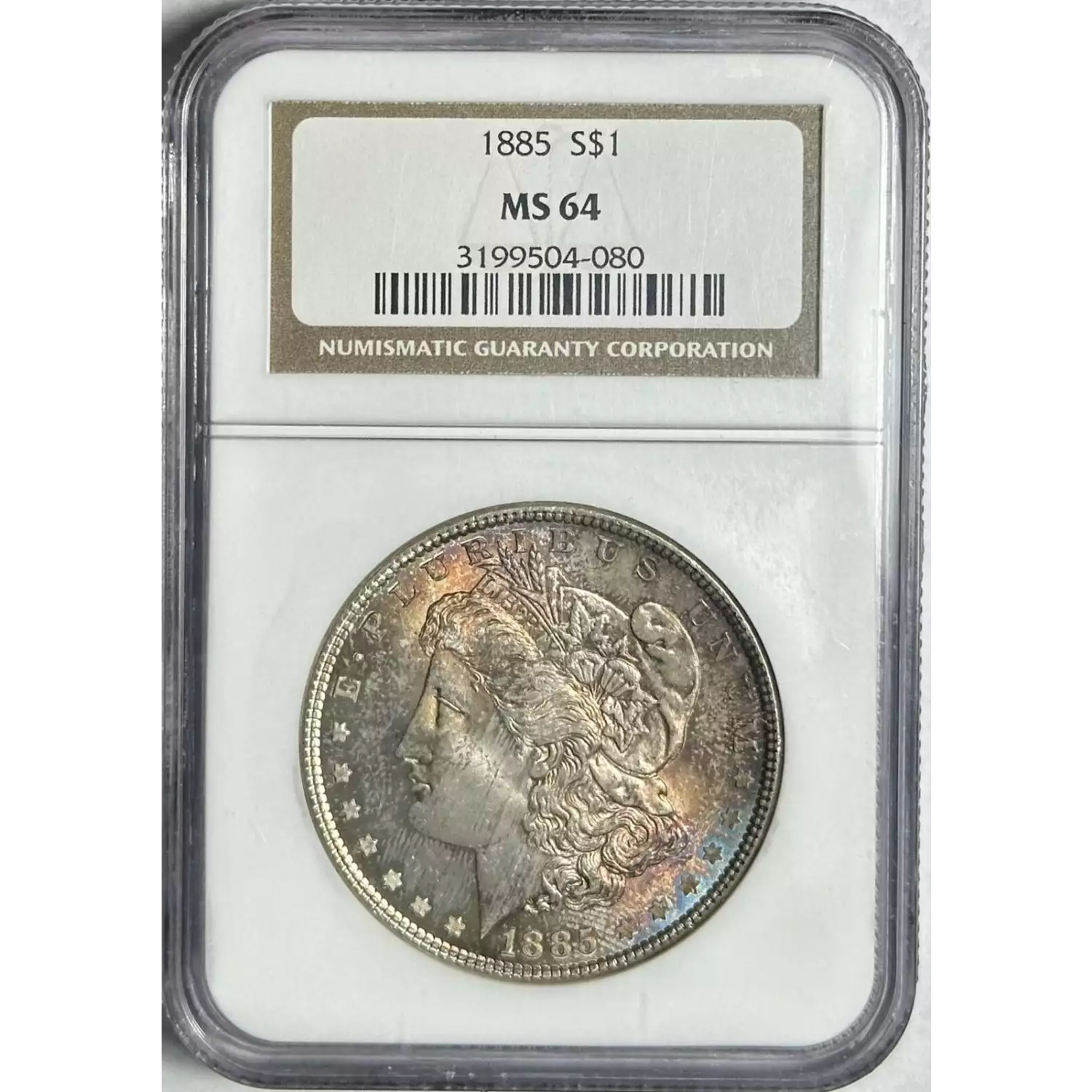 1885 Morgan Silver Dollar NGC MS-64 - Bob Paul Rare Coins