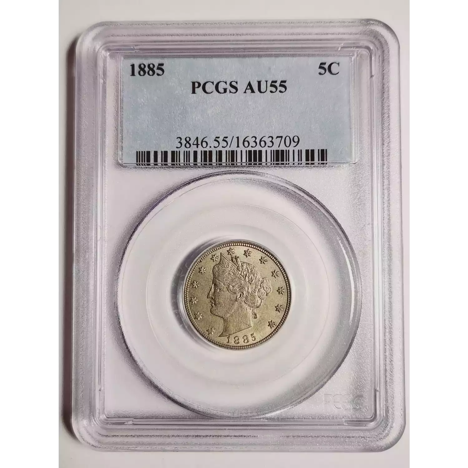 1885 Liberty Head Nickel PCGS AU-55 - Bob Paul Rare Coins