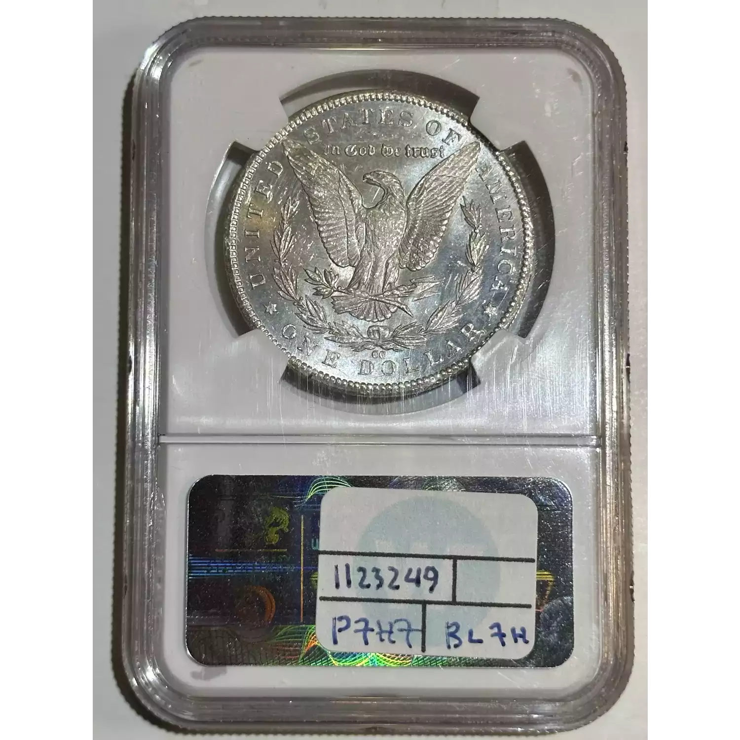 1885-CC Morgan Silver Dollar PCGS MS-64 DMPL CAC - Bob Paul Rare Coins