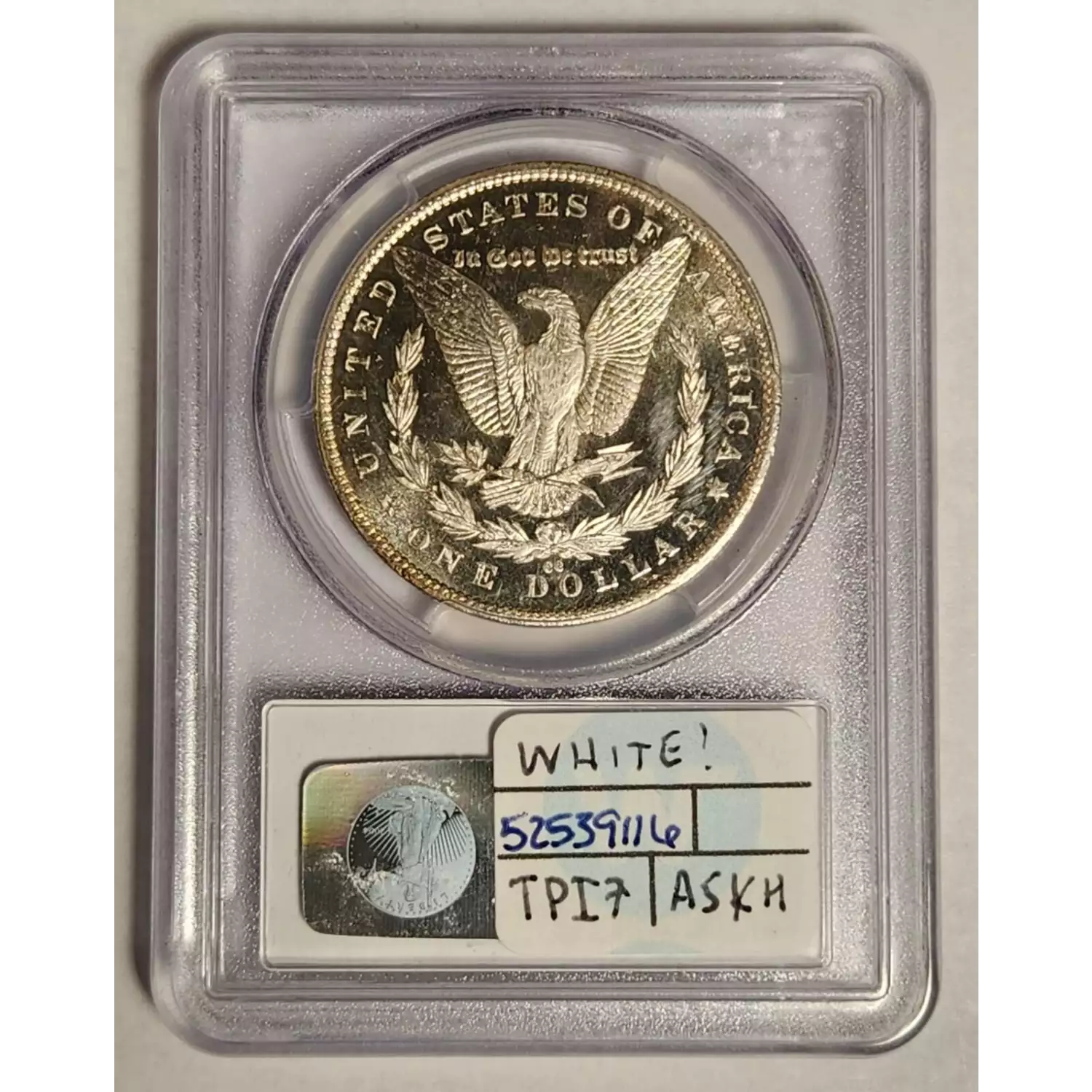 1885-CC Morgan Silver Dollar PCGS MS-65 DMPL - WHITE! - Bob Paul Rare Coins