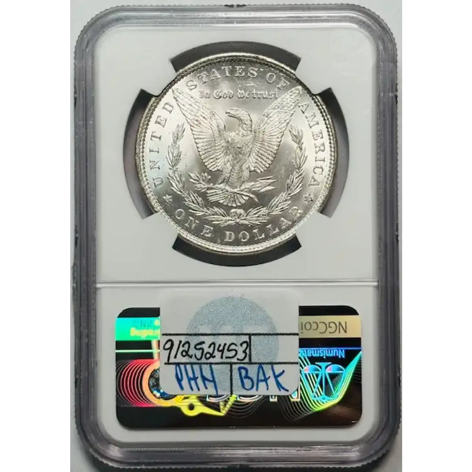 1885 Morgan Silver Dollar NGC MS-64 New York Bank Hoard From U.S ...