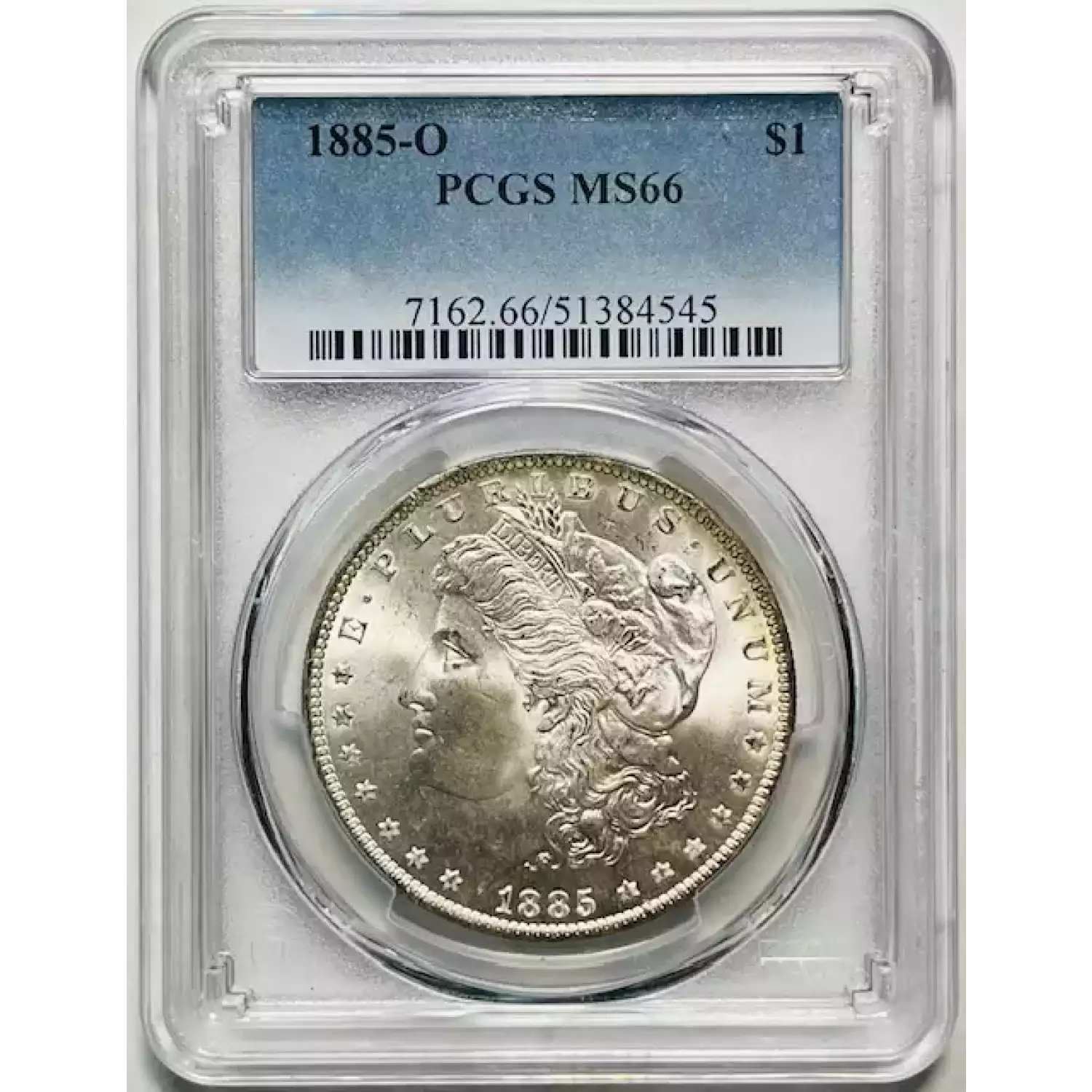 1885-O Morgan Silver Dollar PCGS MS-66 PQ! - Bob Paul Rare Coins